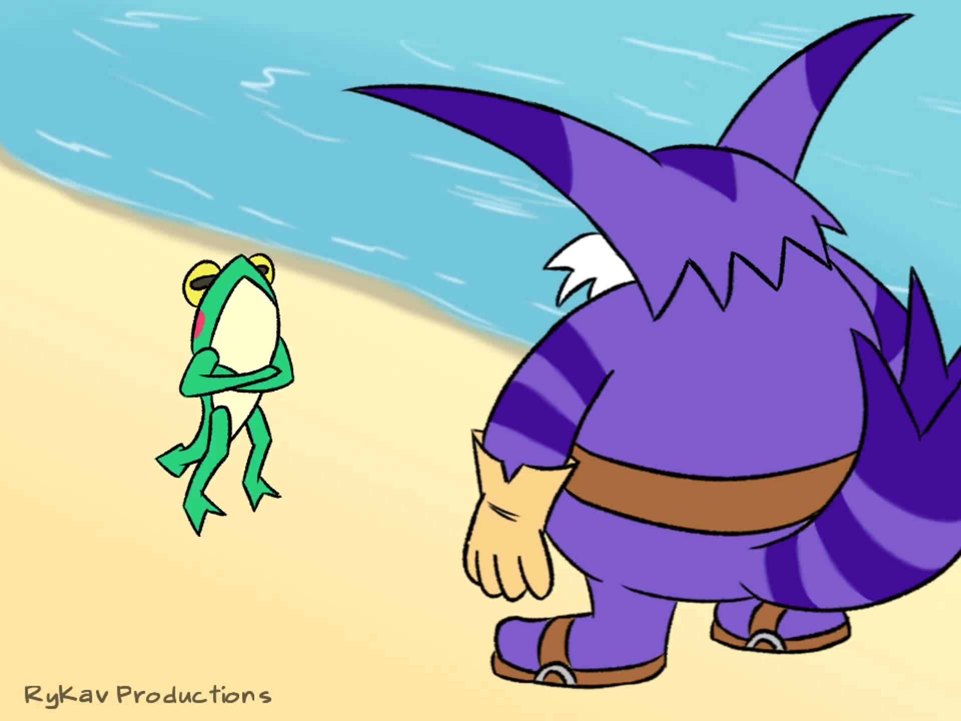 ArtStation - Froggy Breakdancing