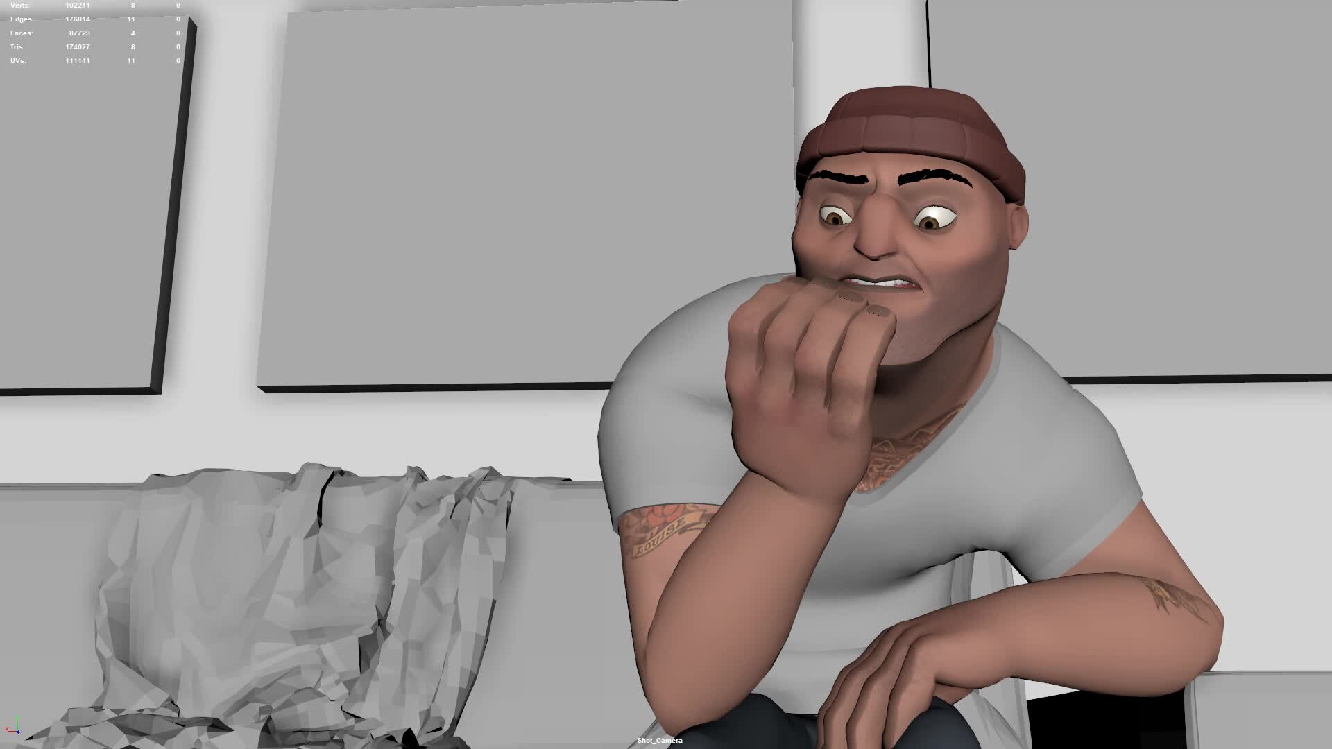 ArtStation - Previs : Nervous Call