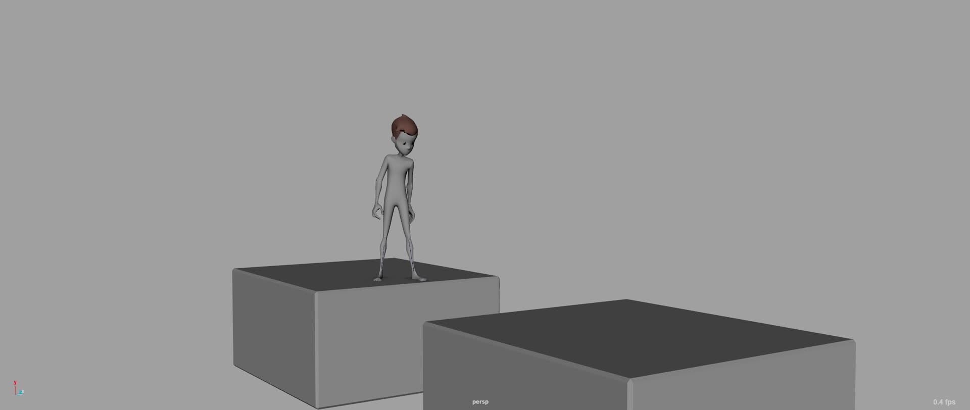 ArtStation - Basic jump animation