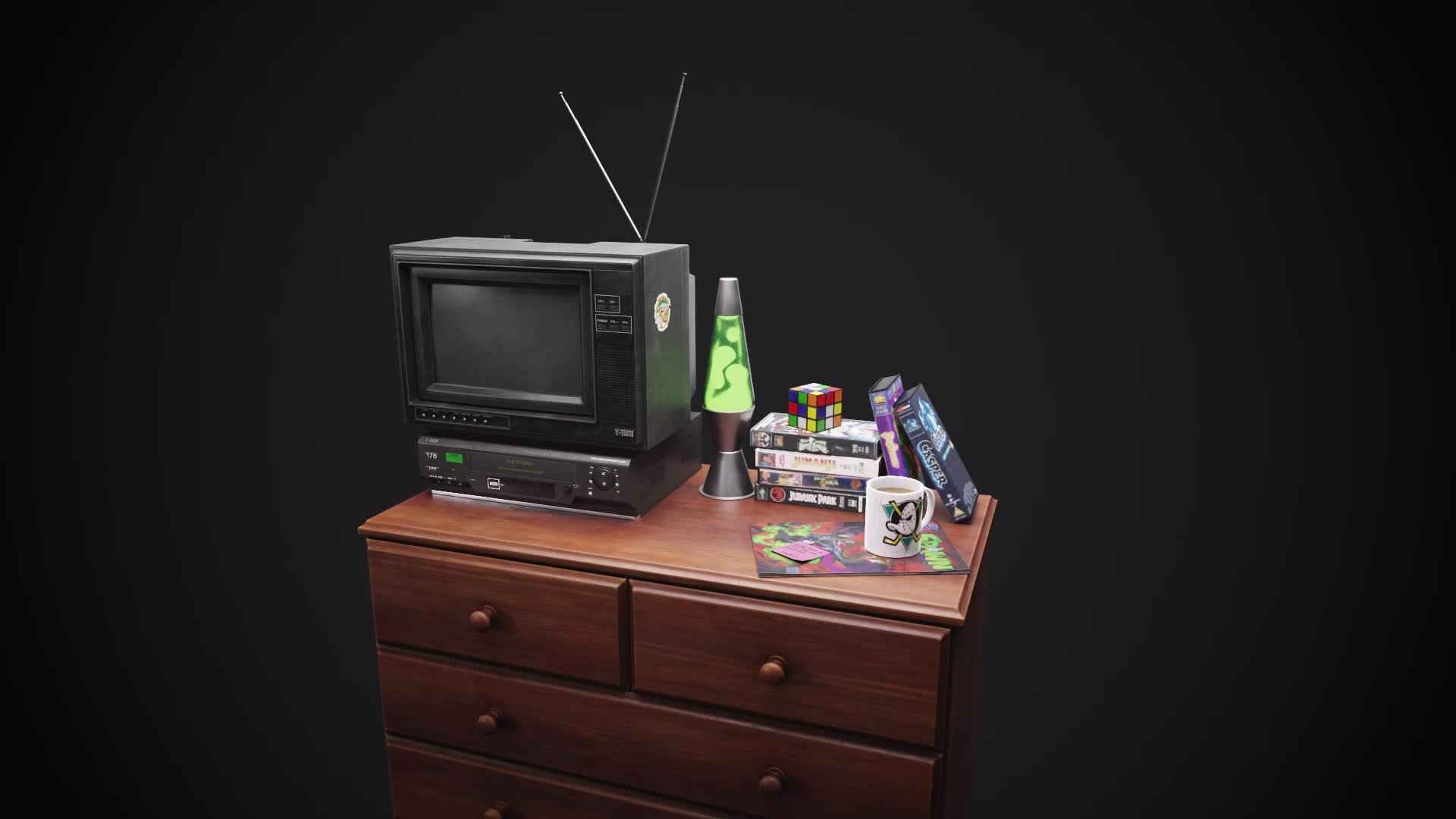 ArtStation - 90's Turnable