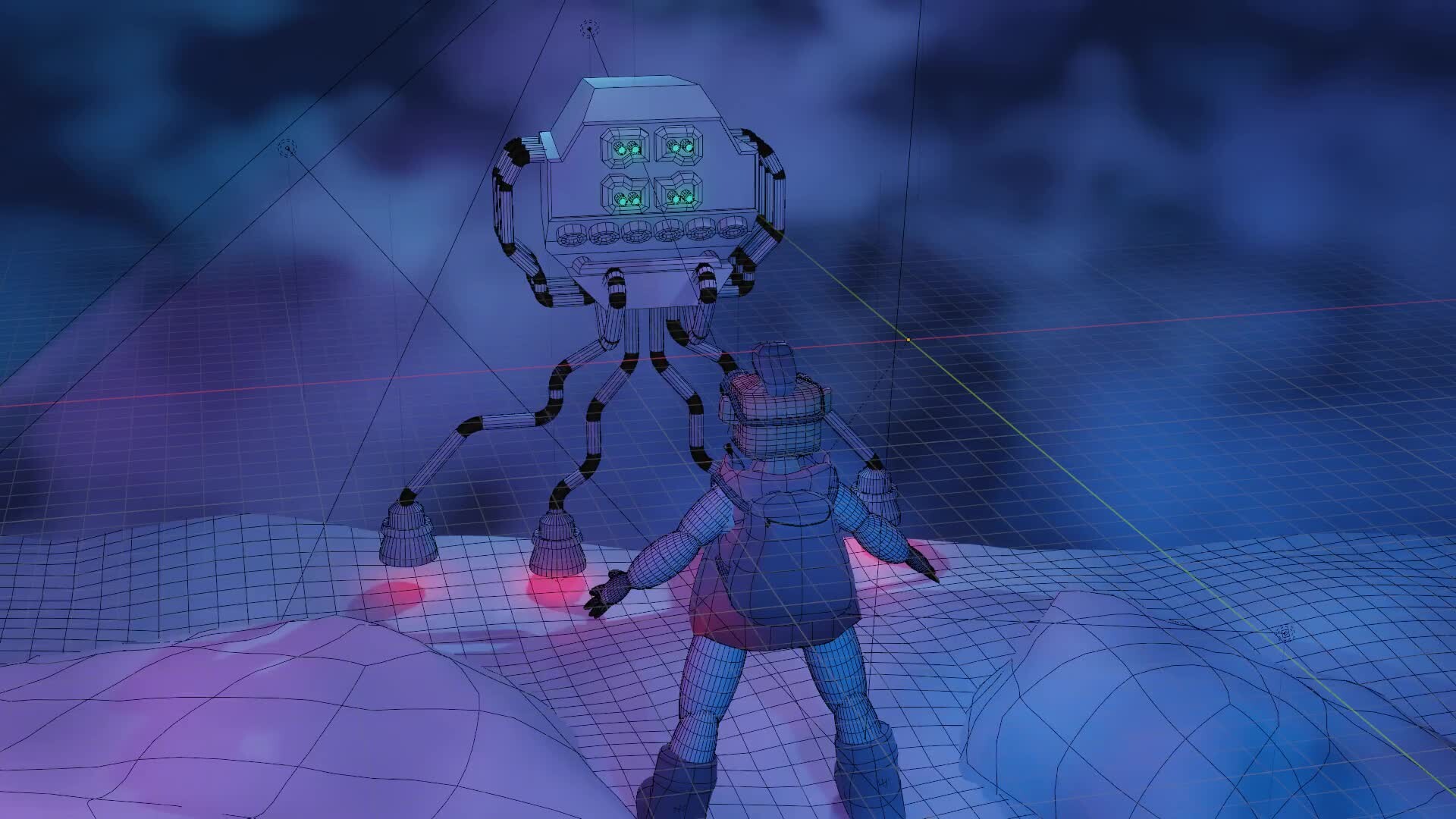 ArtStation - Alien Encounter Concept