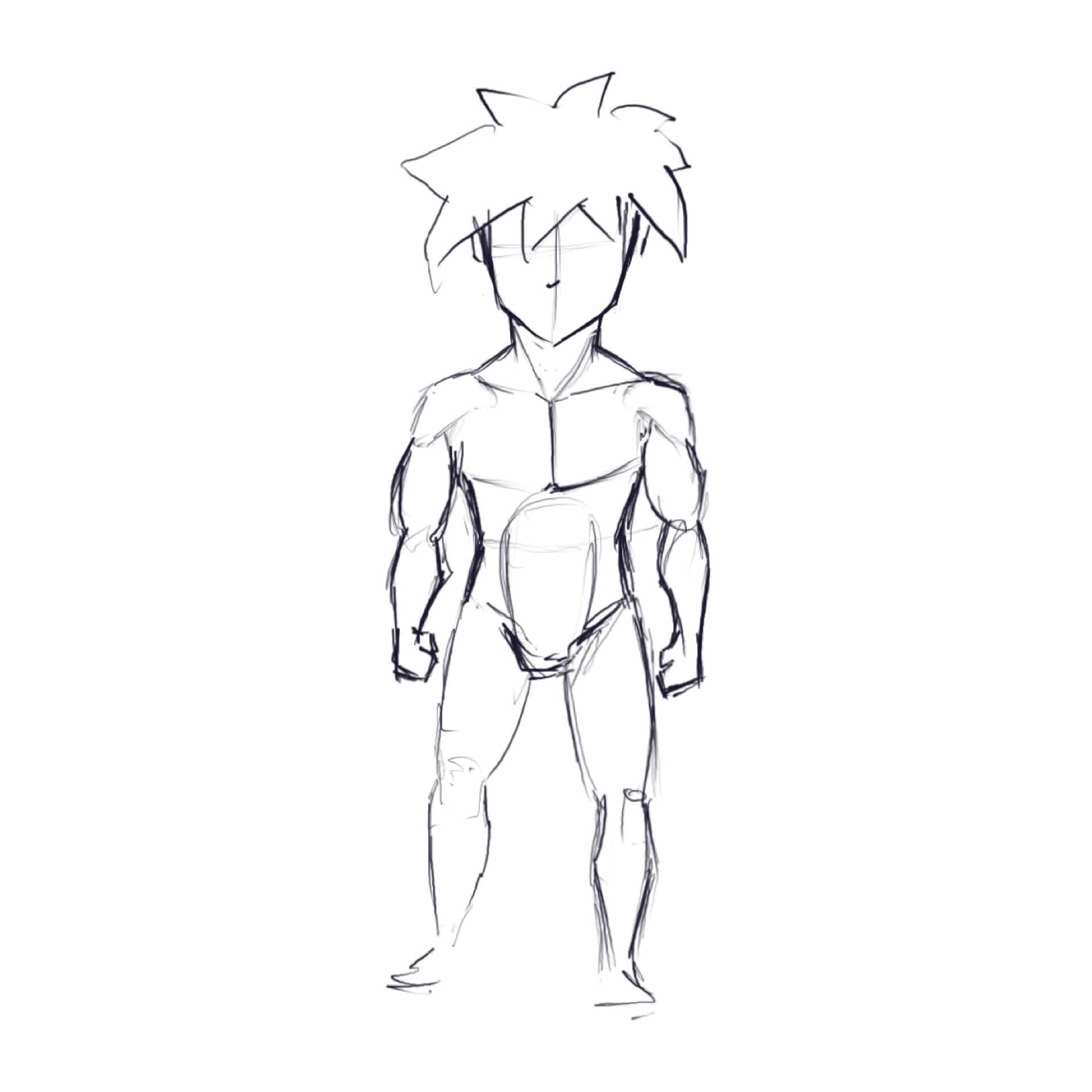 OddMation - Anime basic punch practice