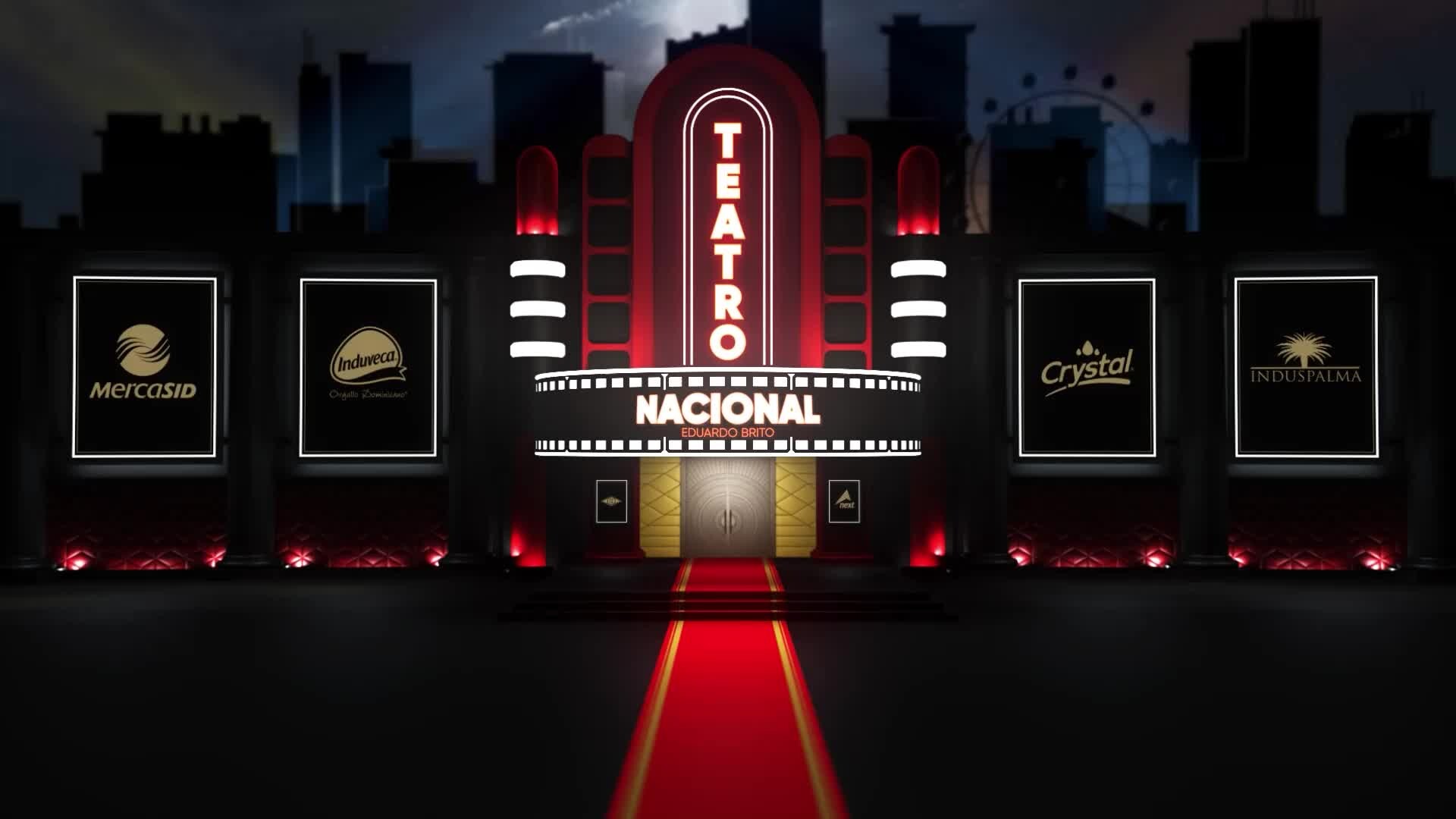 ArtStation - National Theater Intro