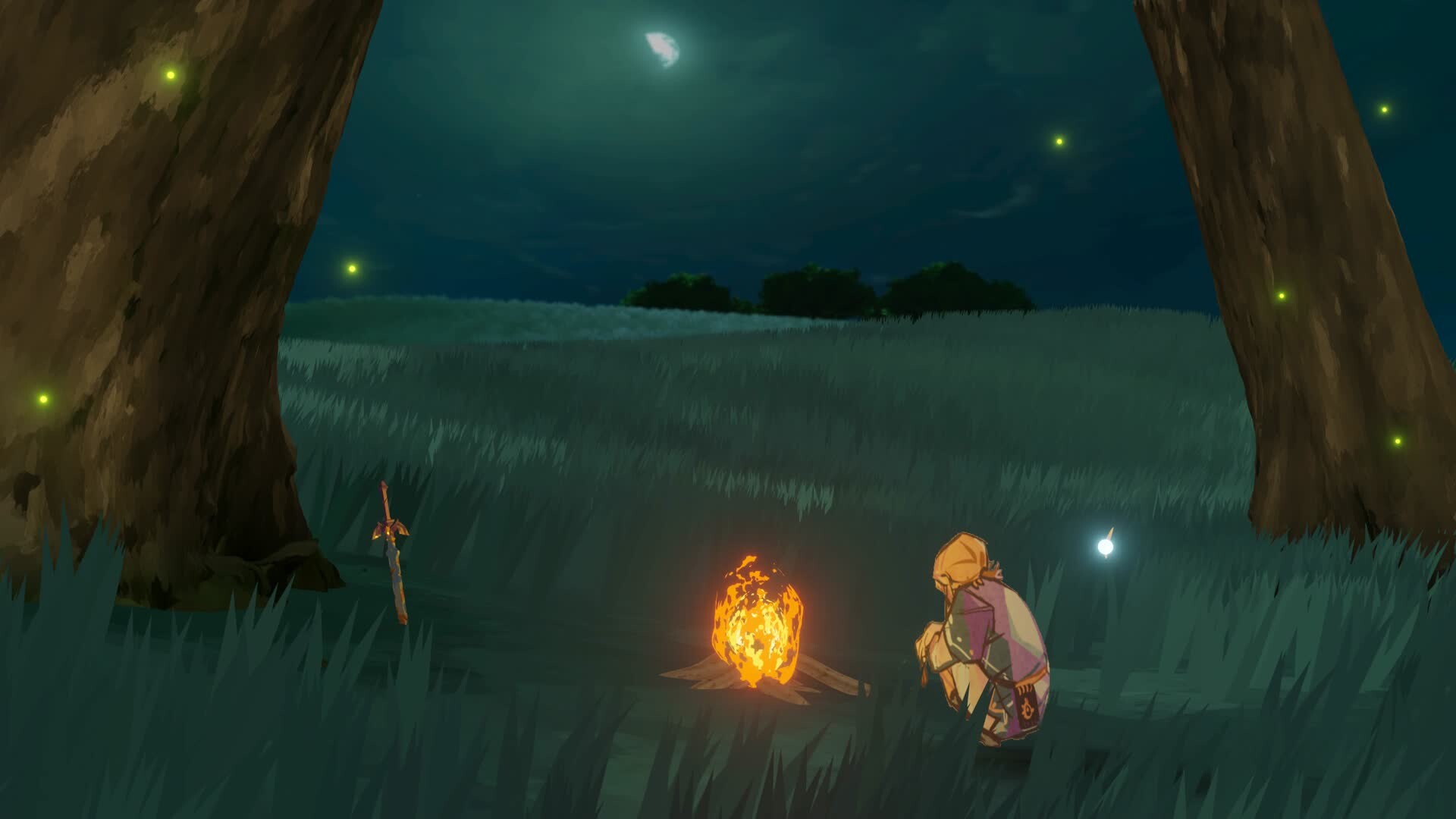 ArtStation - Legend of Zelda Inspired Campfire