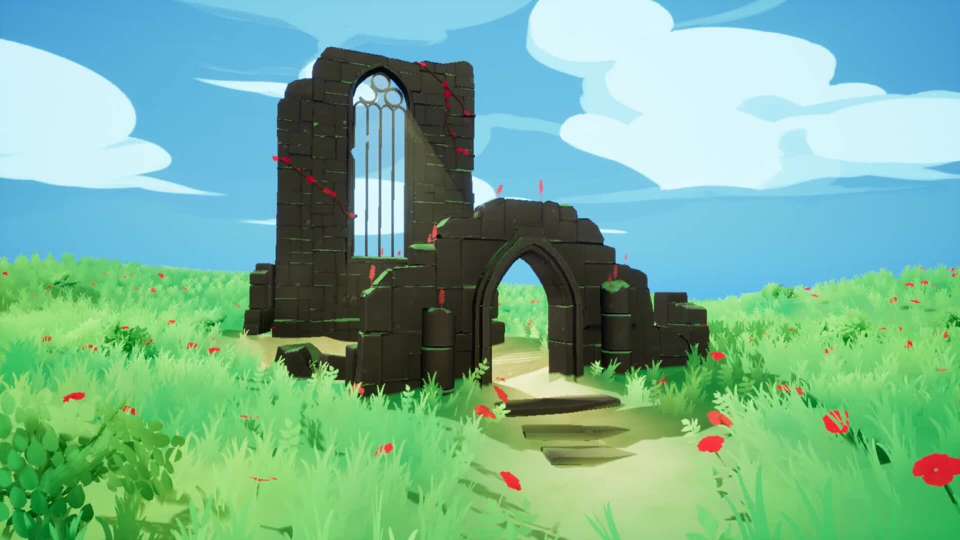 ArtStation - Desolated Church - Unreal Engine