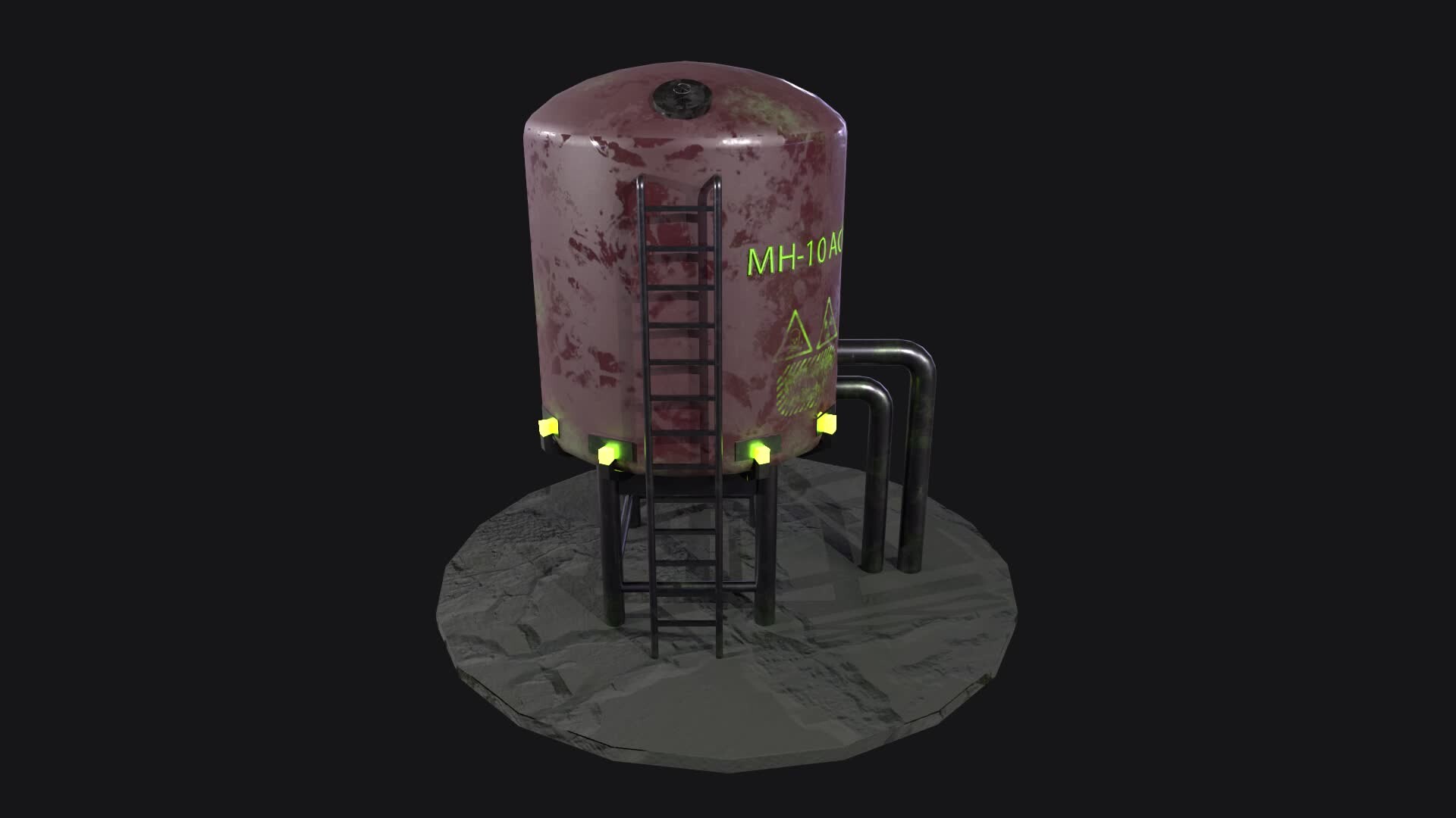 ArtStation - Sci-fi acid tank