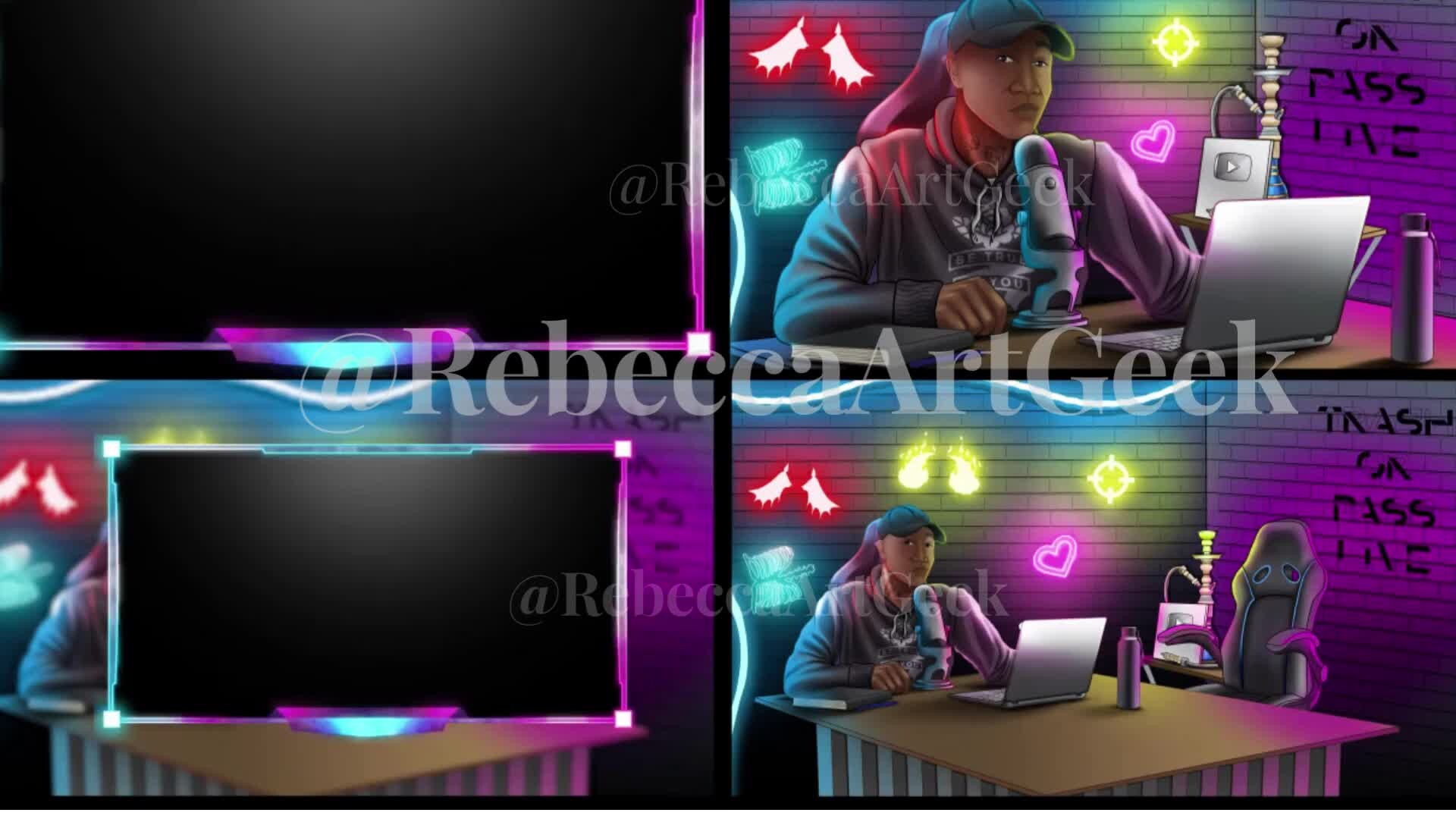 ArtStation - Animated Twitch Screens