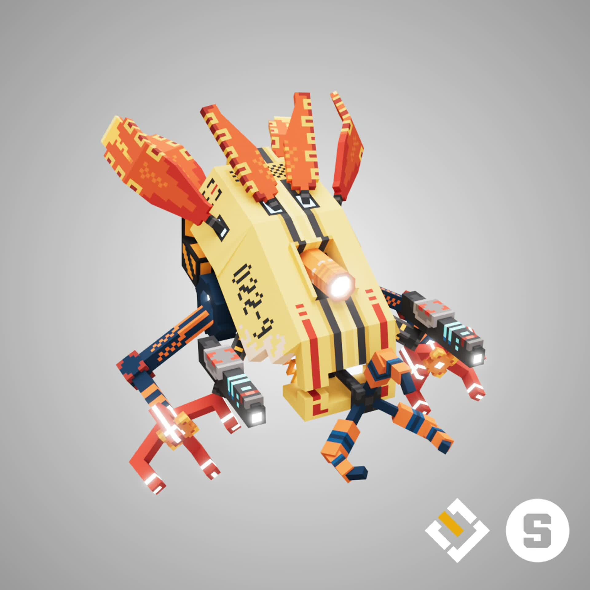 ArtStation - Beetle Bot in the Metaverse