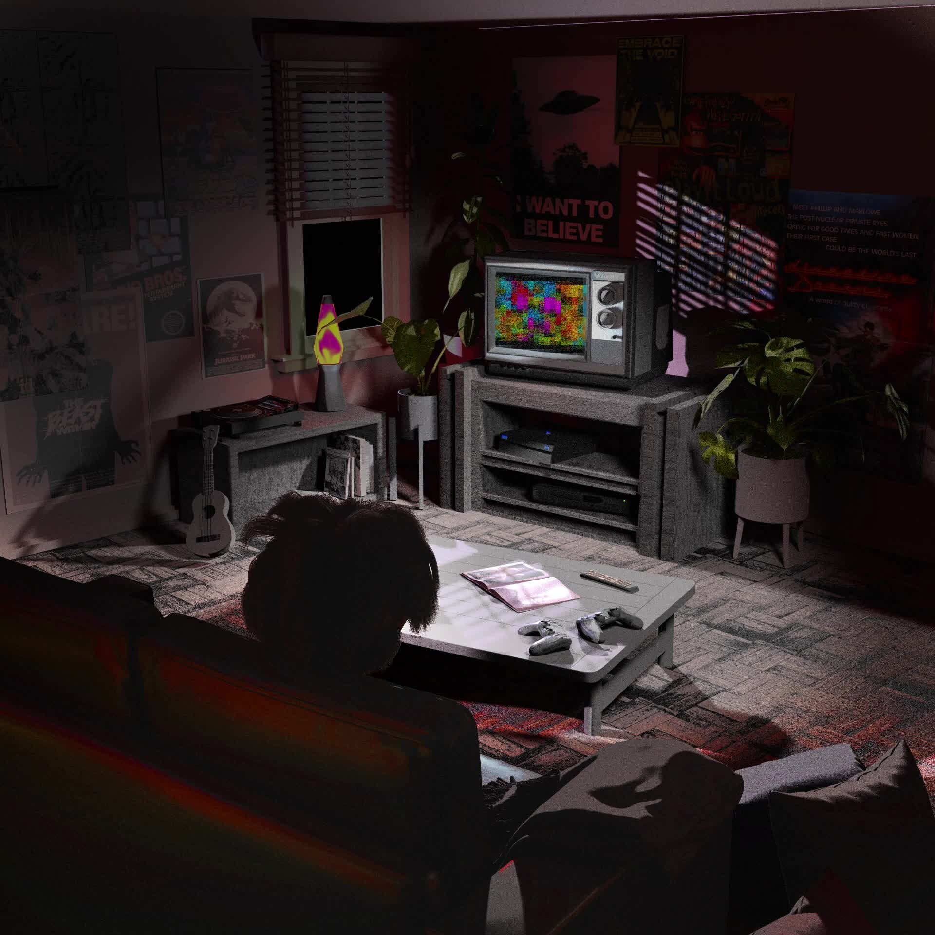 ArtStation - Midnight TV