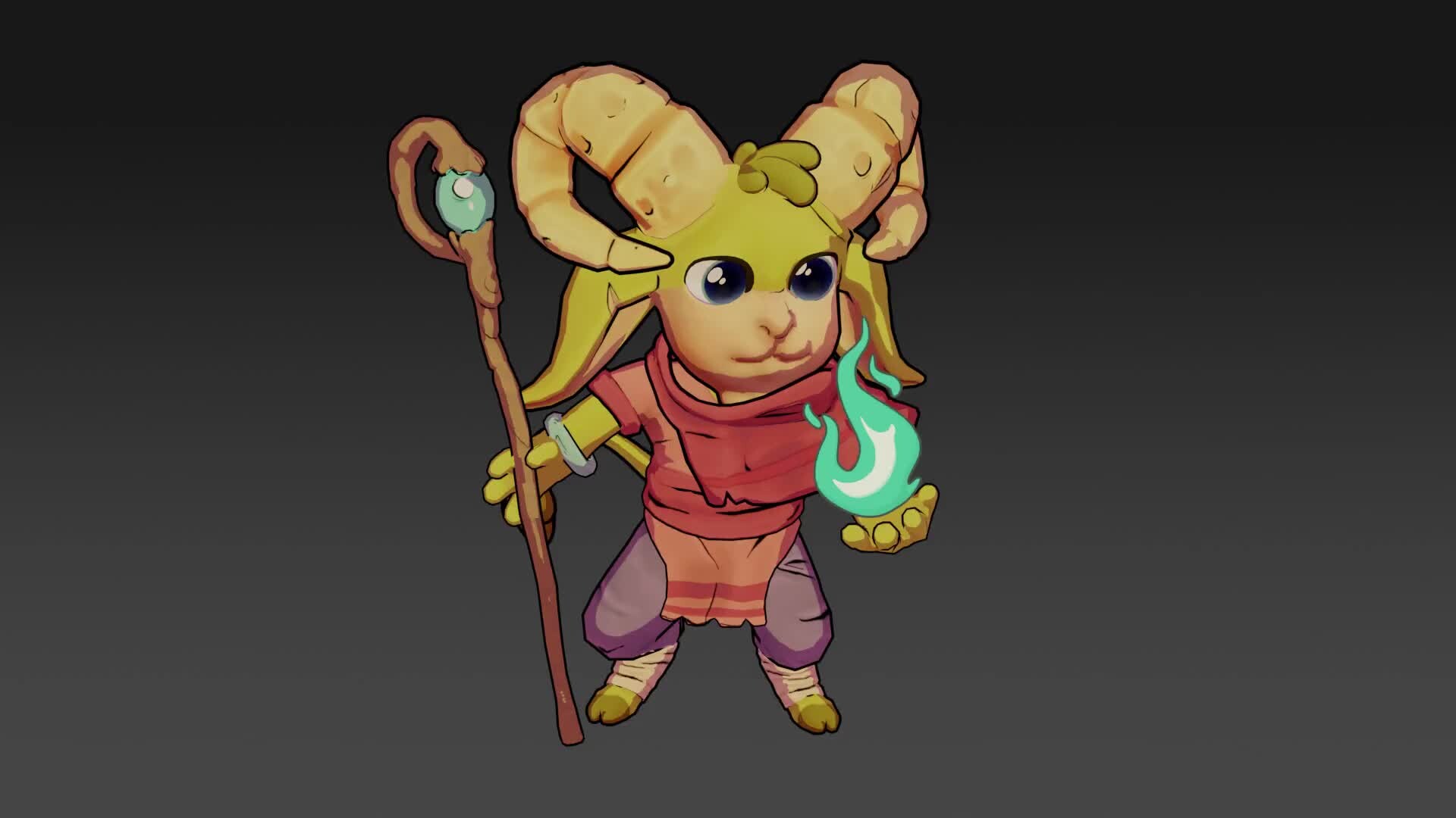 ArtStation - Little Magic Goat