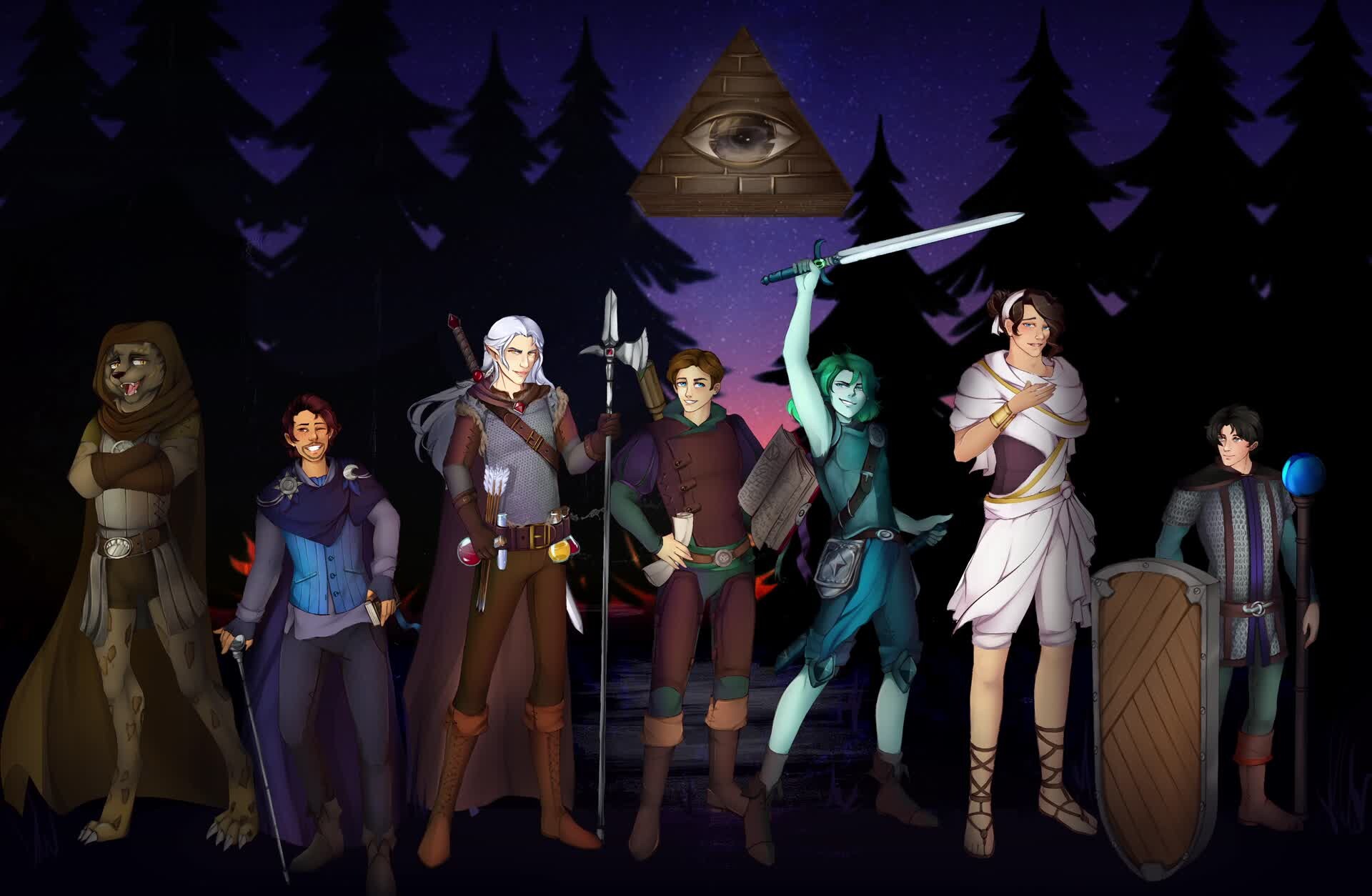 ArtStation - DnD Party