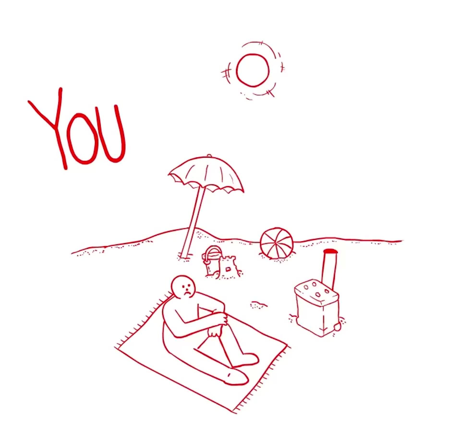 ArtStation - “Sad Boy Beach”