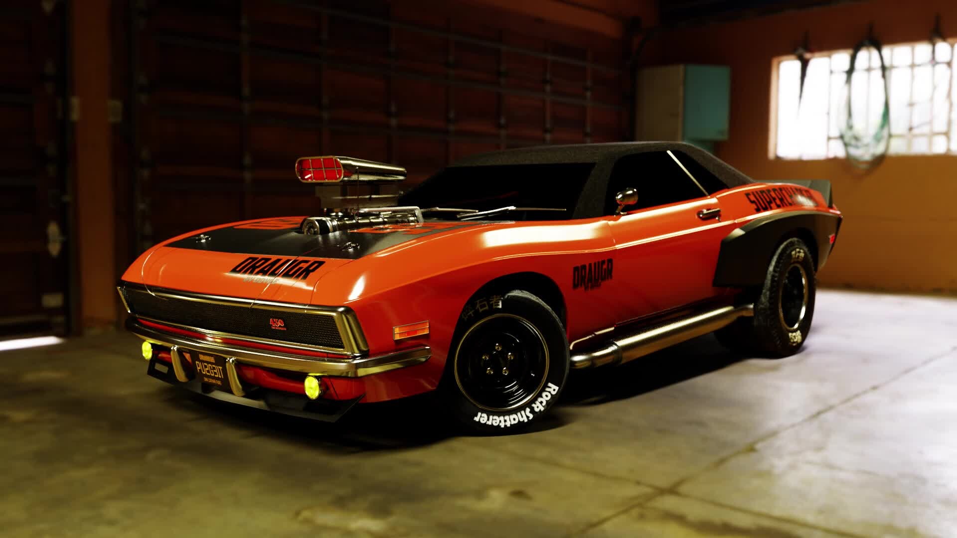 ArtStation - Muscle Car Redux