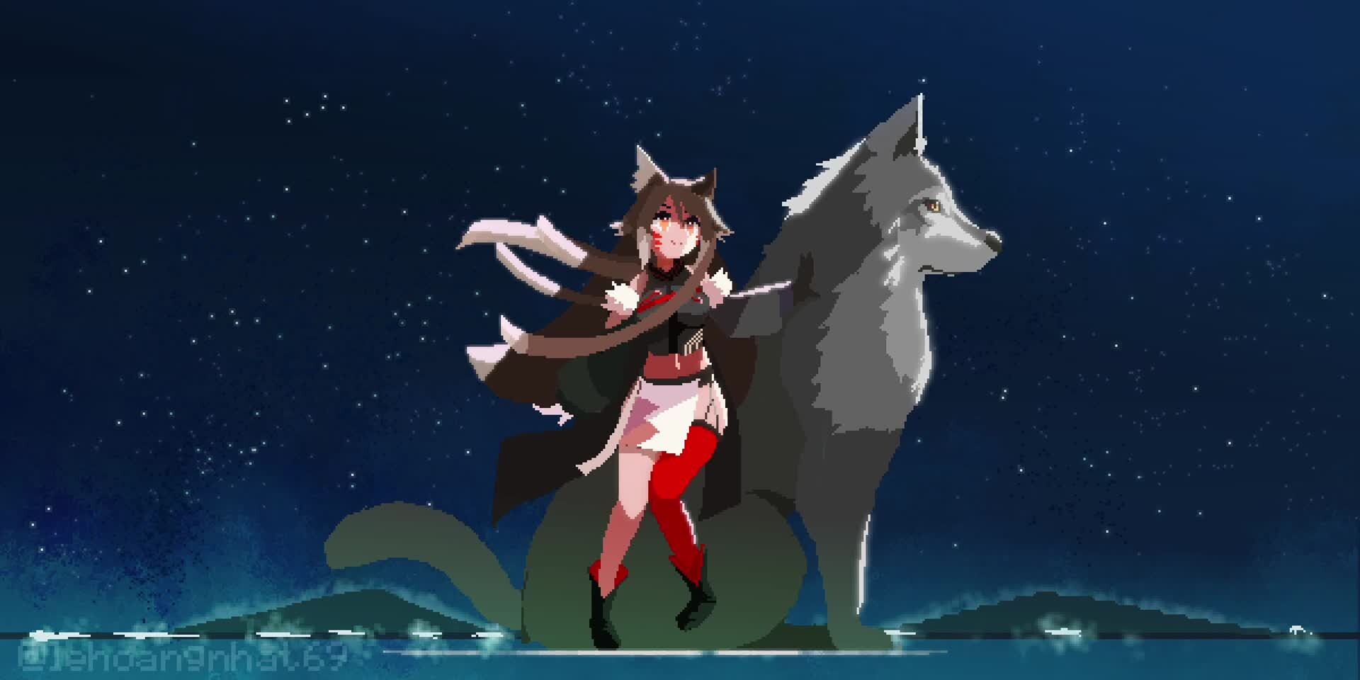 ArtStation - A commission for URAAA's vtuber debut