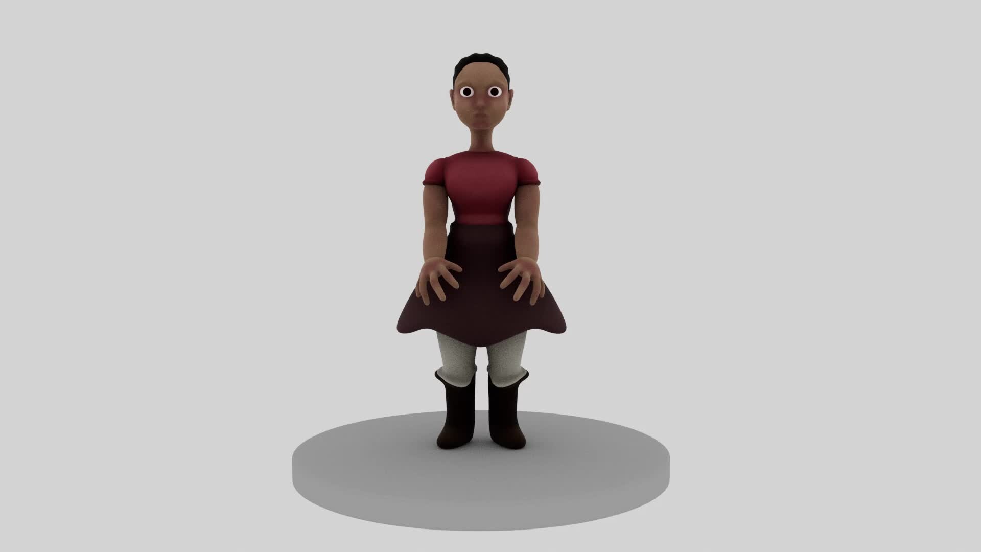 ArtStation - 3D Female Character