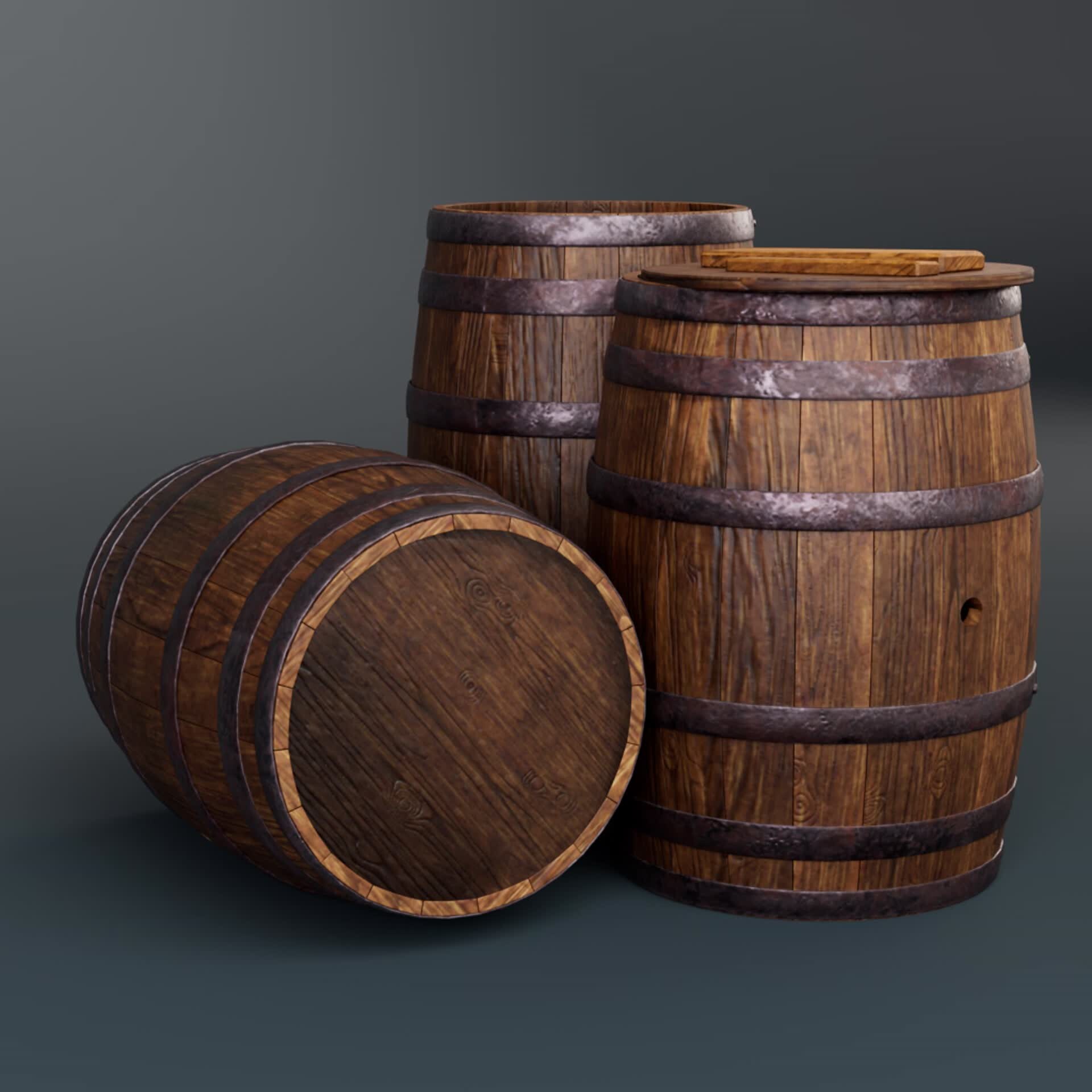 ArtStation - Barrels