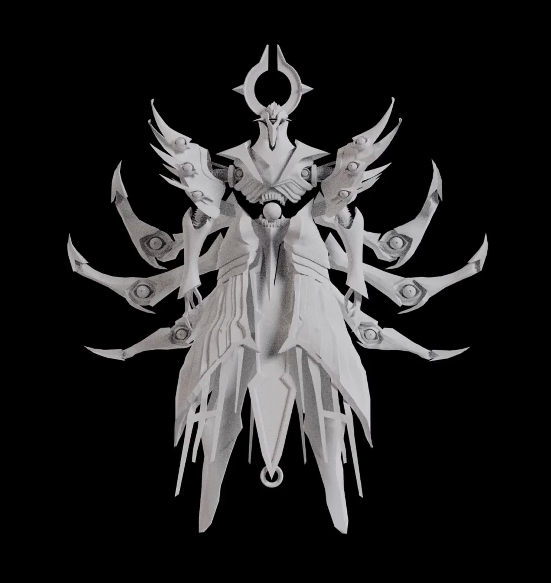 Sonya Sheina - Maykr Angel Doom Concept Model