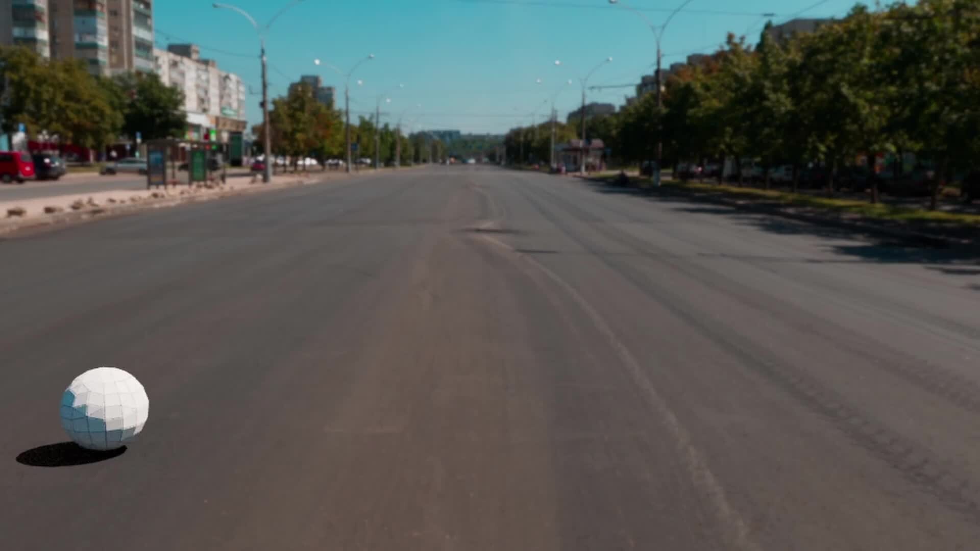 ArtStation - Slow Motion Ball Bounce