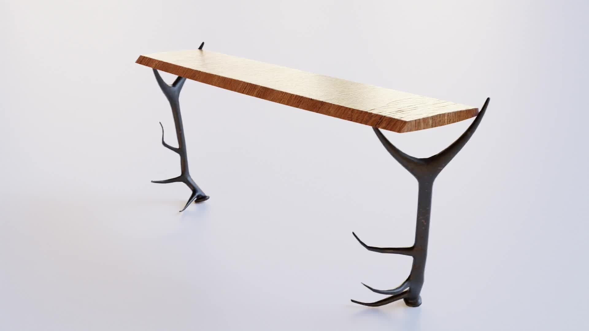 ArtStation - Custom Bench For AR