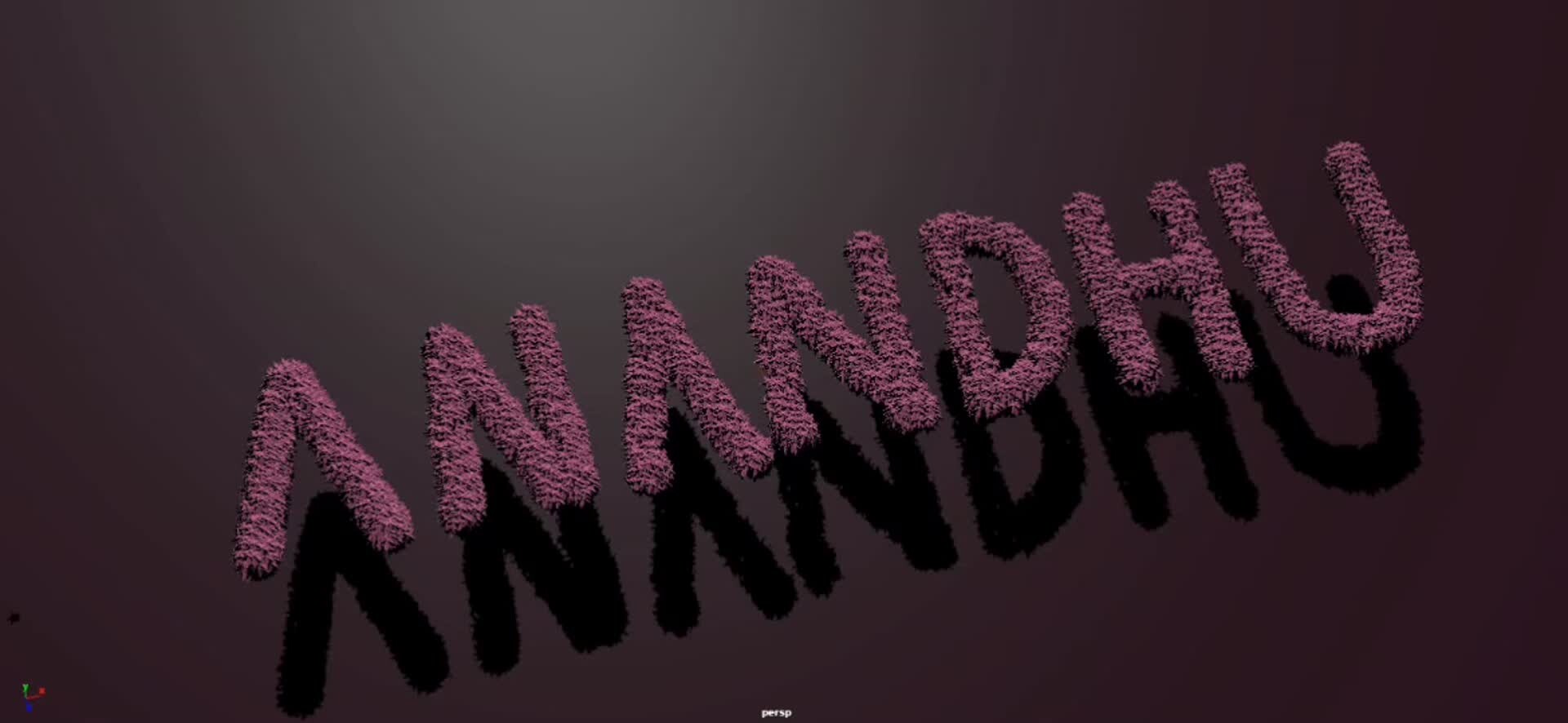 ArtStation - 3D Name Animation