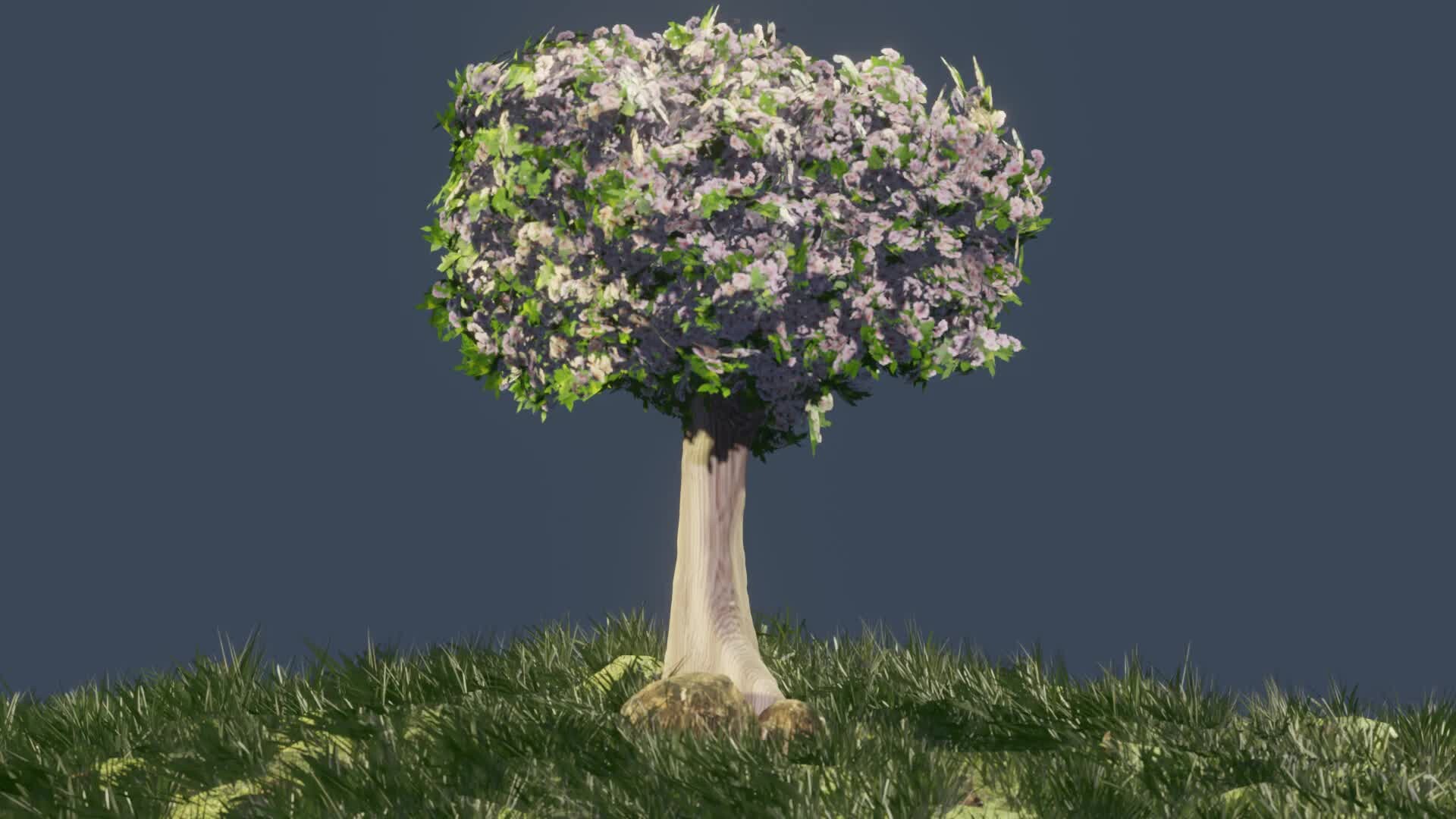 ArtStation - flowering tree
