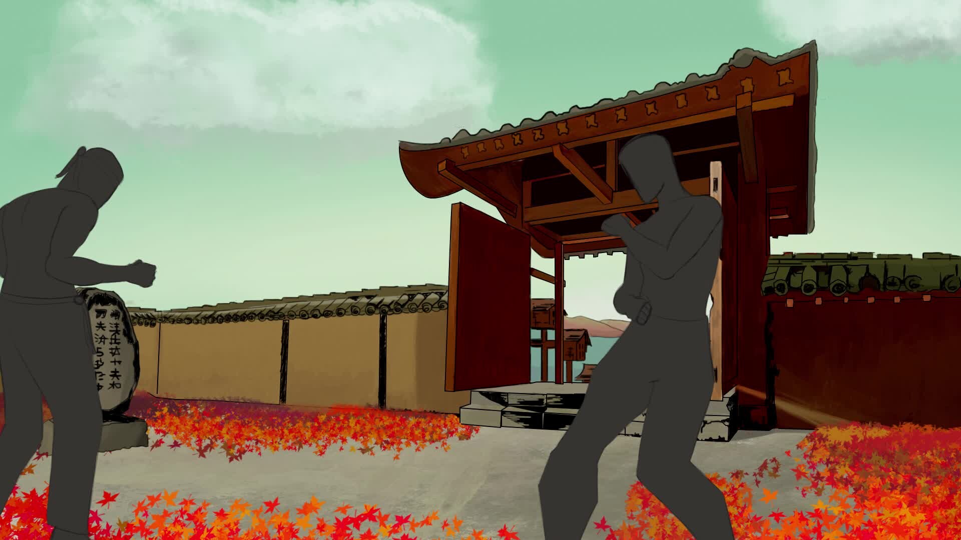 ArtStation - Fight animation