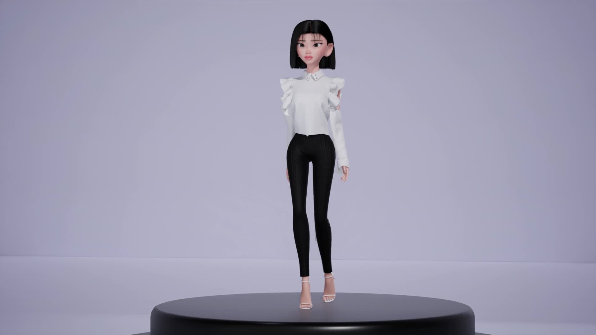 ArtStation - [ Unreal Engine 5 ] - Digital Fashion Show # 3 - Look E