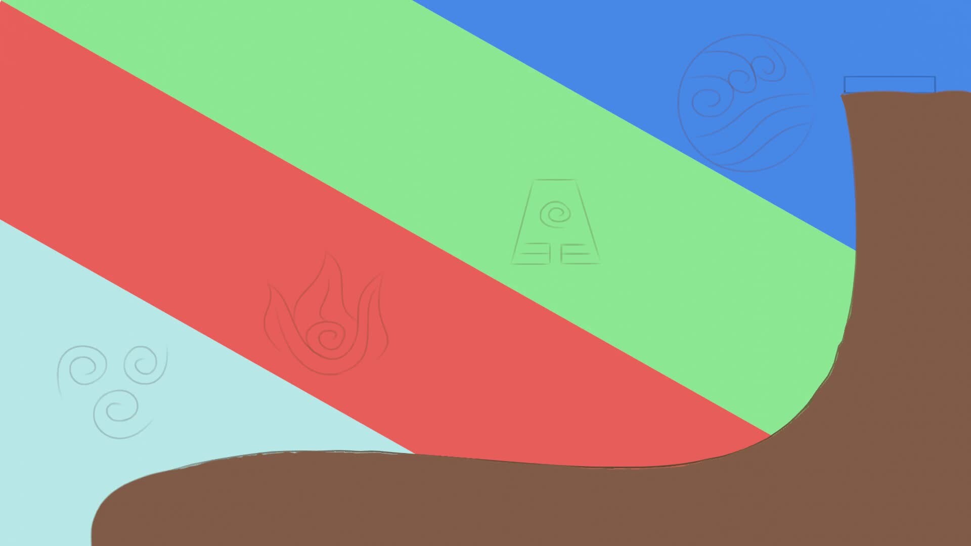 ArtStation - 2D Ball animation (Avatar the last airbender) (Practice)