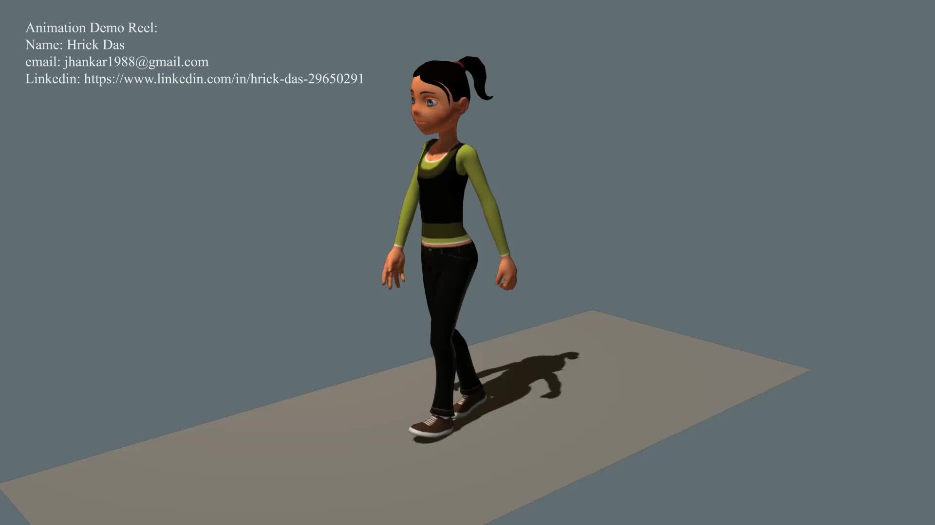 ArtStation - Animation Demo Reel