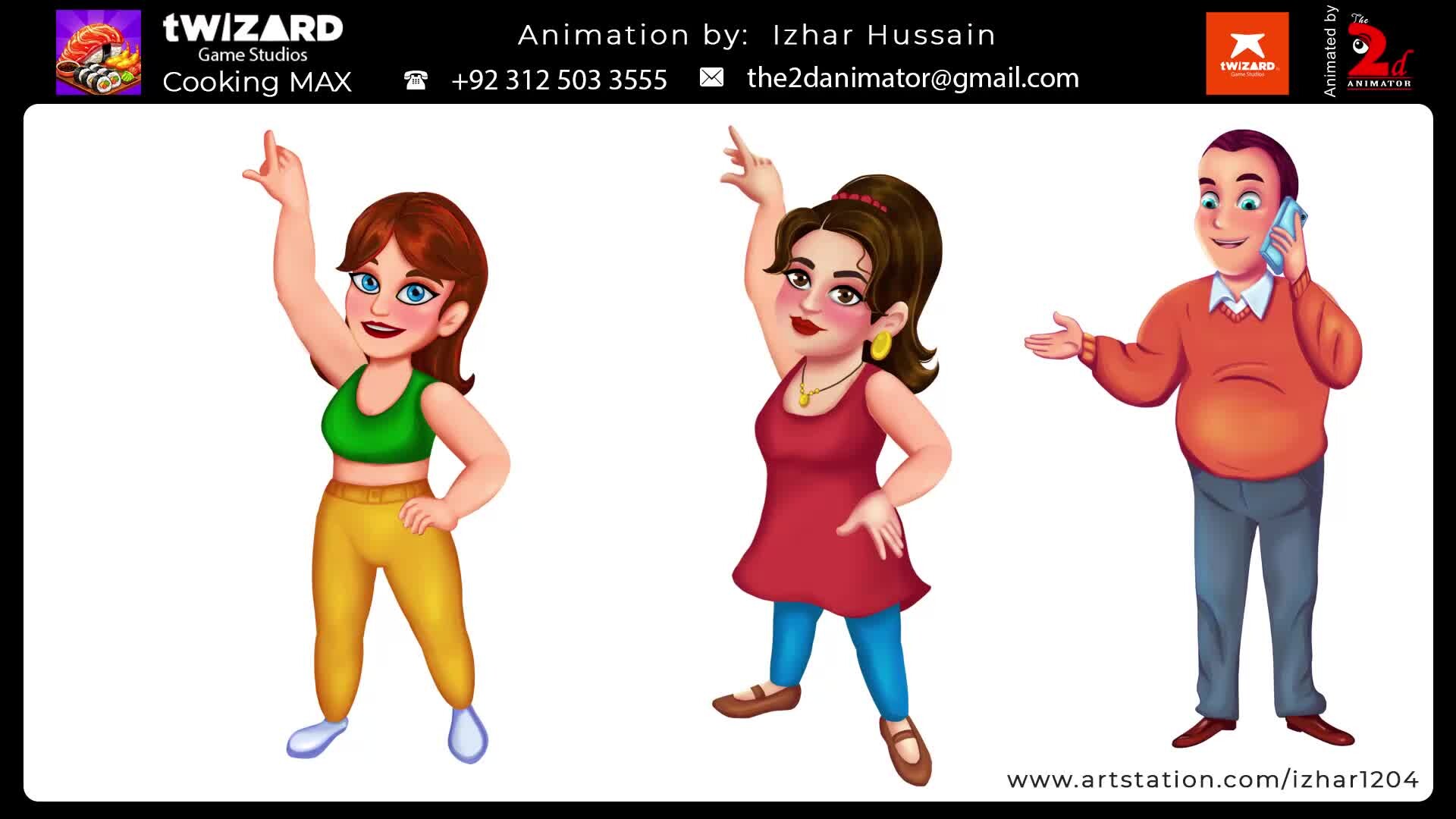 ArtStation - Game Asset - Character Animation in Spine - Animated ...