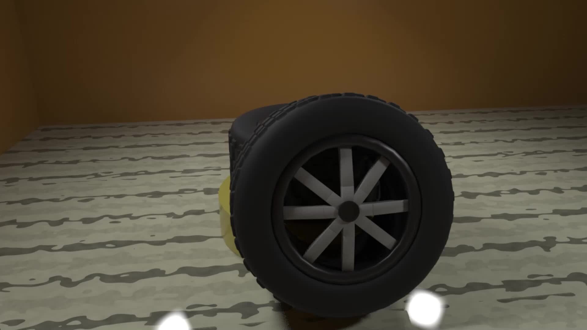 ArtStation - 3D1 Module1 Tire animation