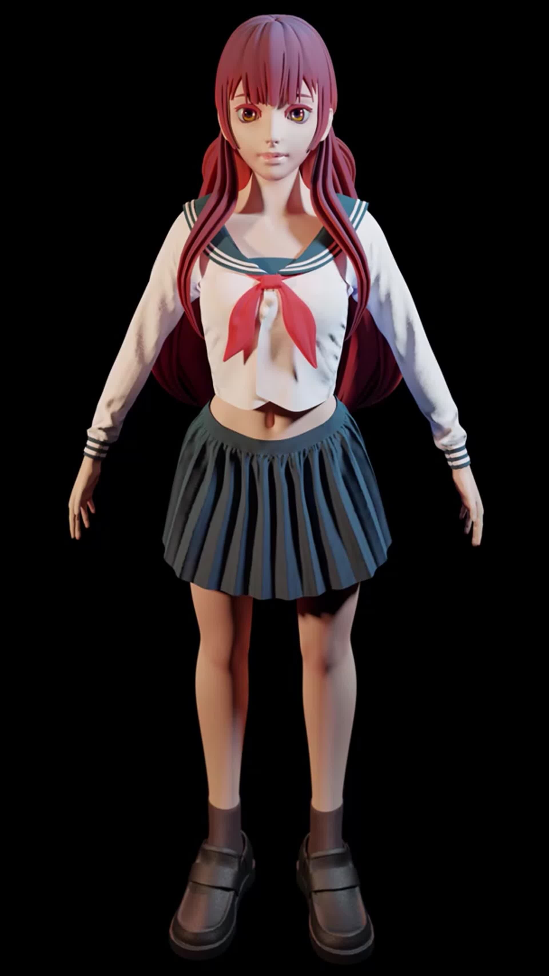 ArtStation - JK girl 360