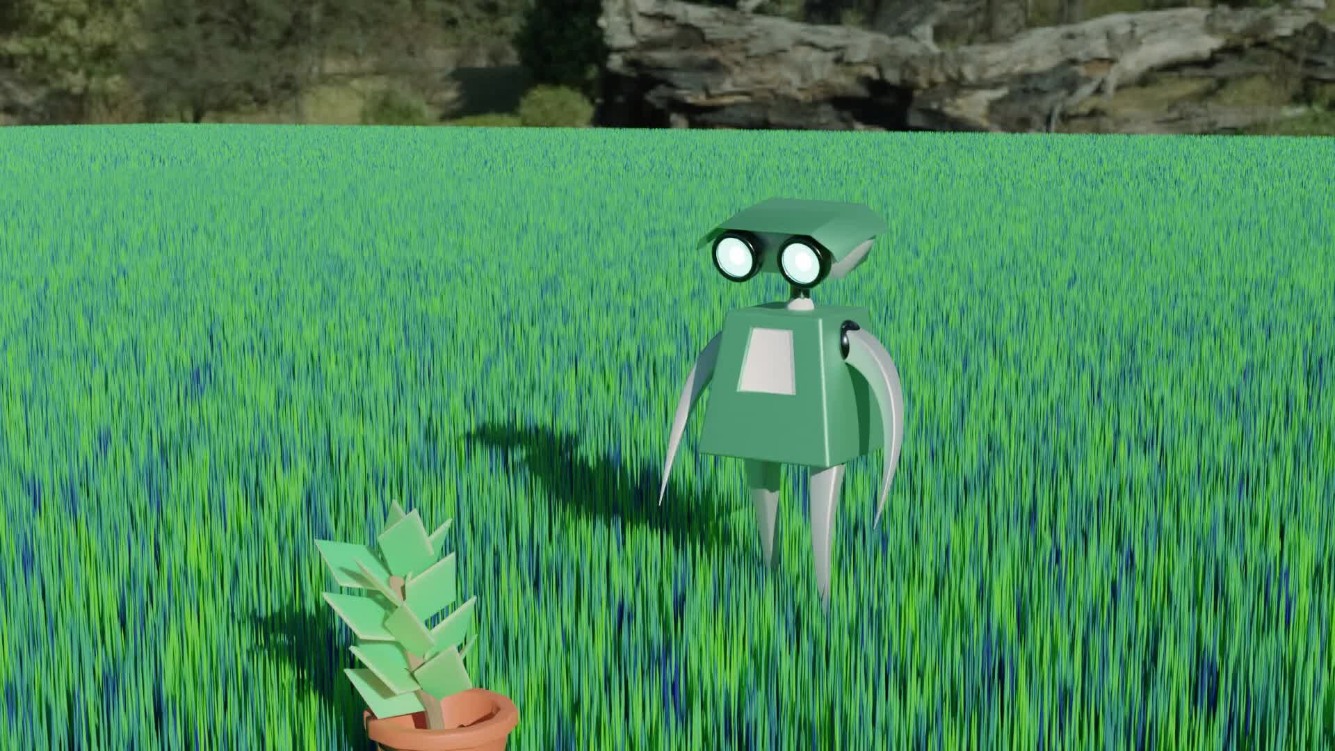 ArtStation - gerald the robot animation 'test'