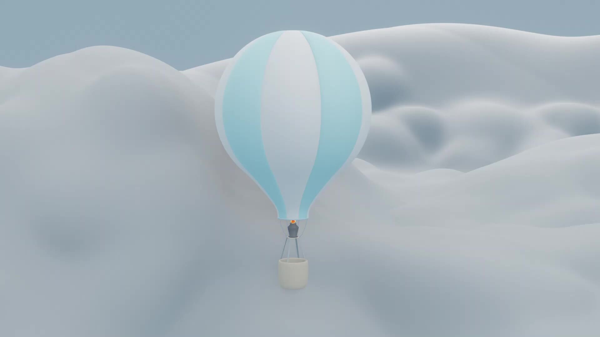 ArtStation - Hot air balloon animation