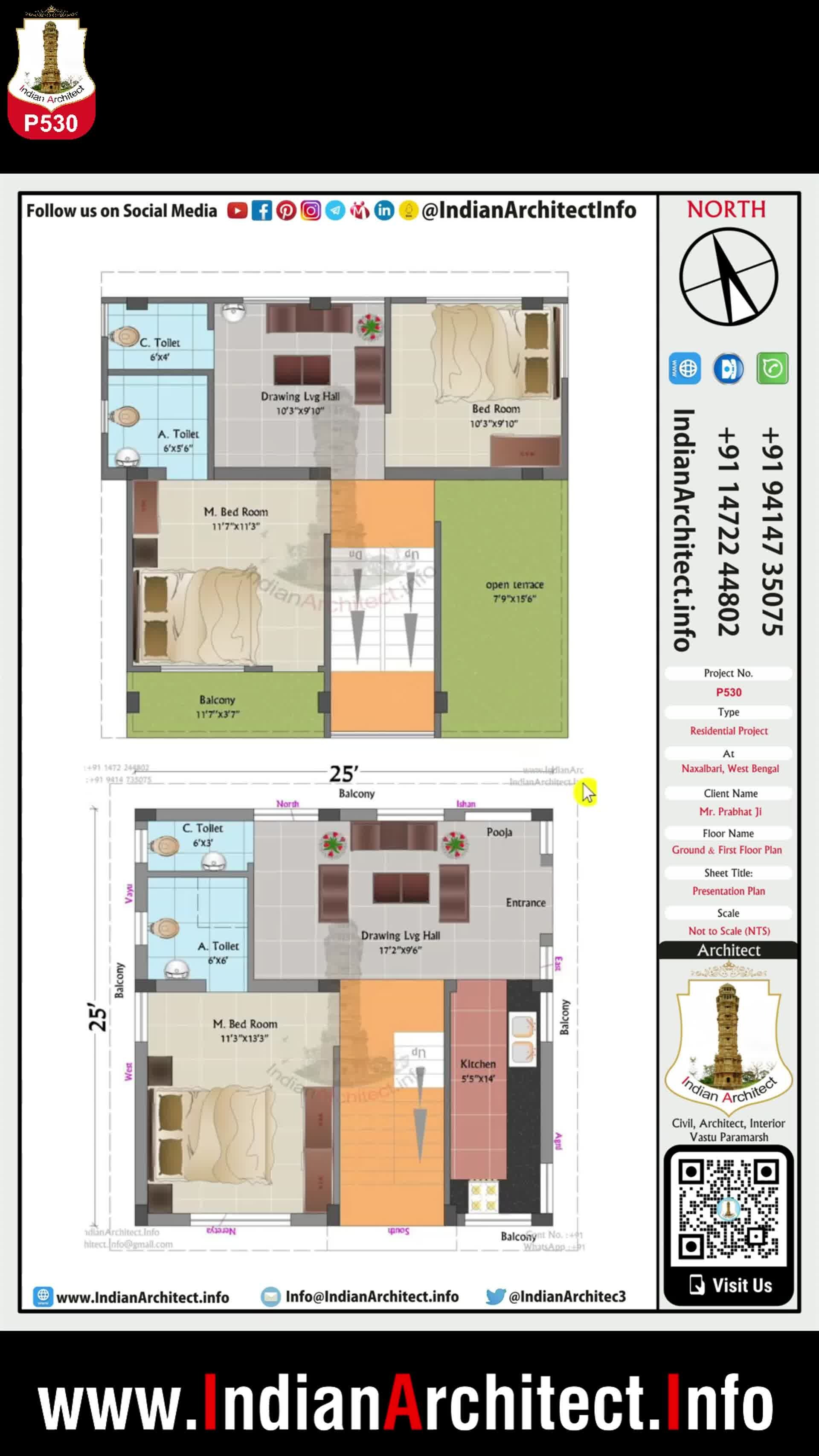 ArtStation - P530: Residential Project for Mr. Prabhat Ji @ Naxalbari ...