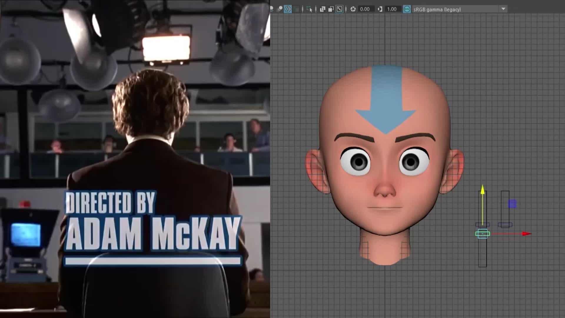 ArtStation - Aang Facial Rig