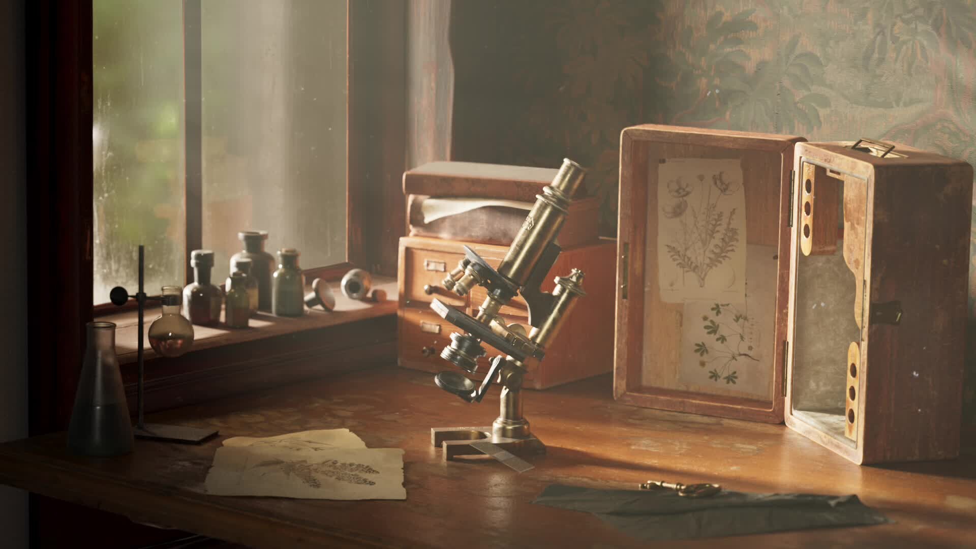 ArtStation - Victorian Microscope