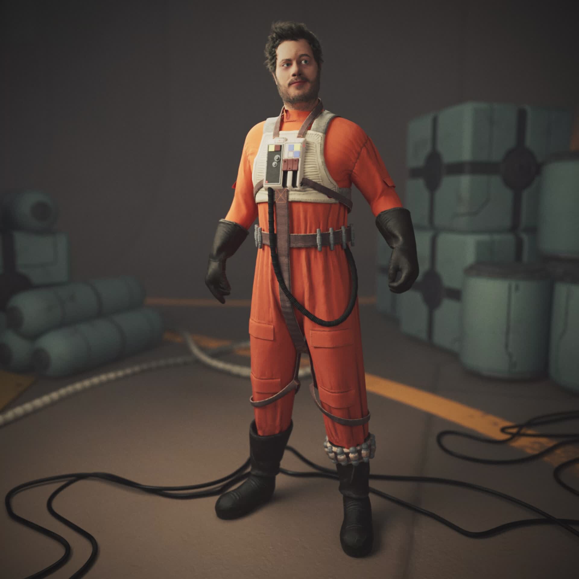 ArtStation - X-Wing Pilot