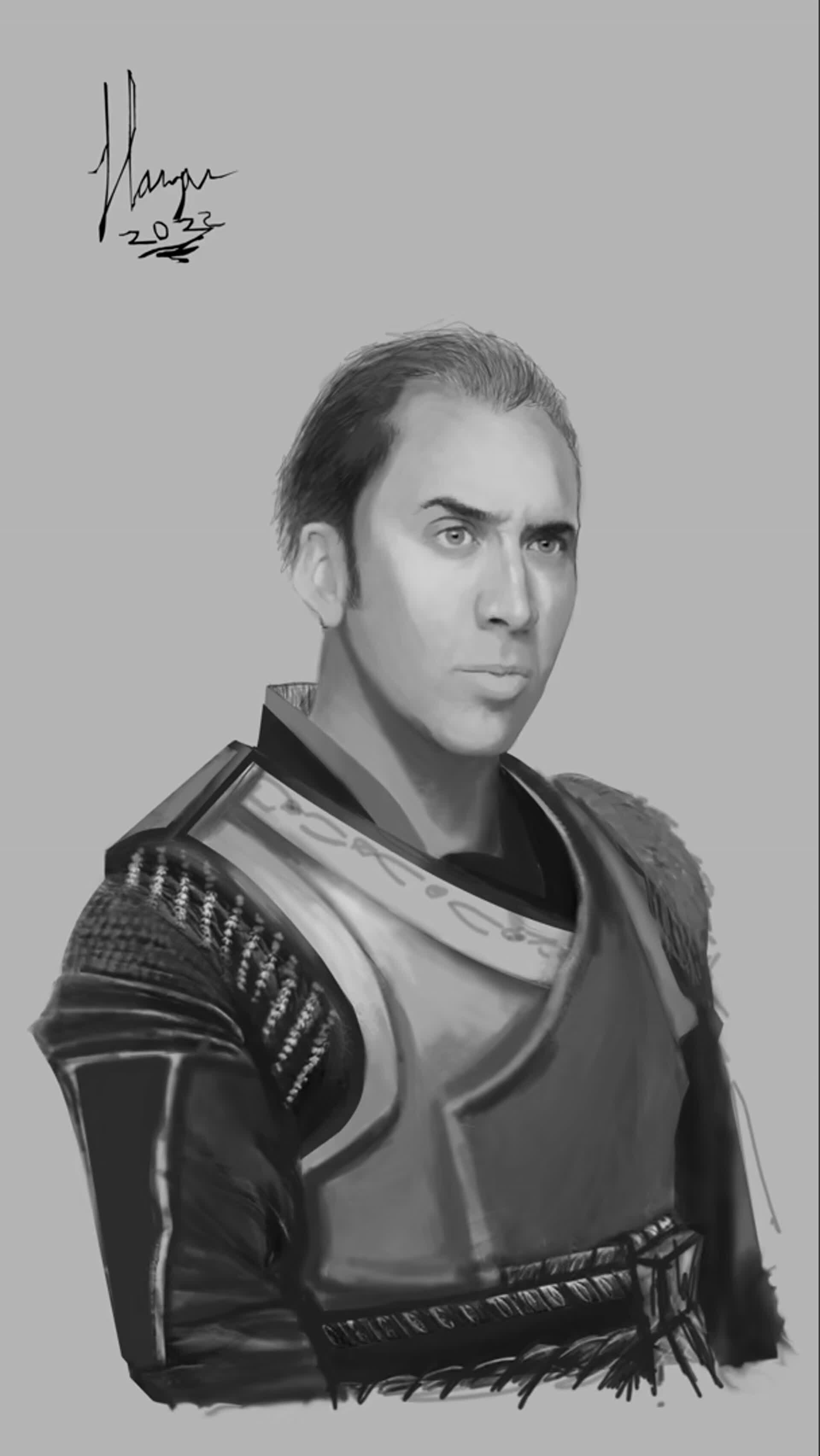 ArtStation - Dos you know that i draw with a pc mouse? I'm studying ...