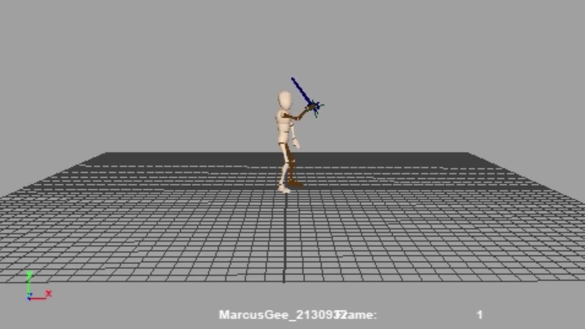 ArtStation - Weapon attack and death animation