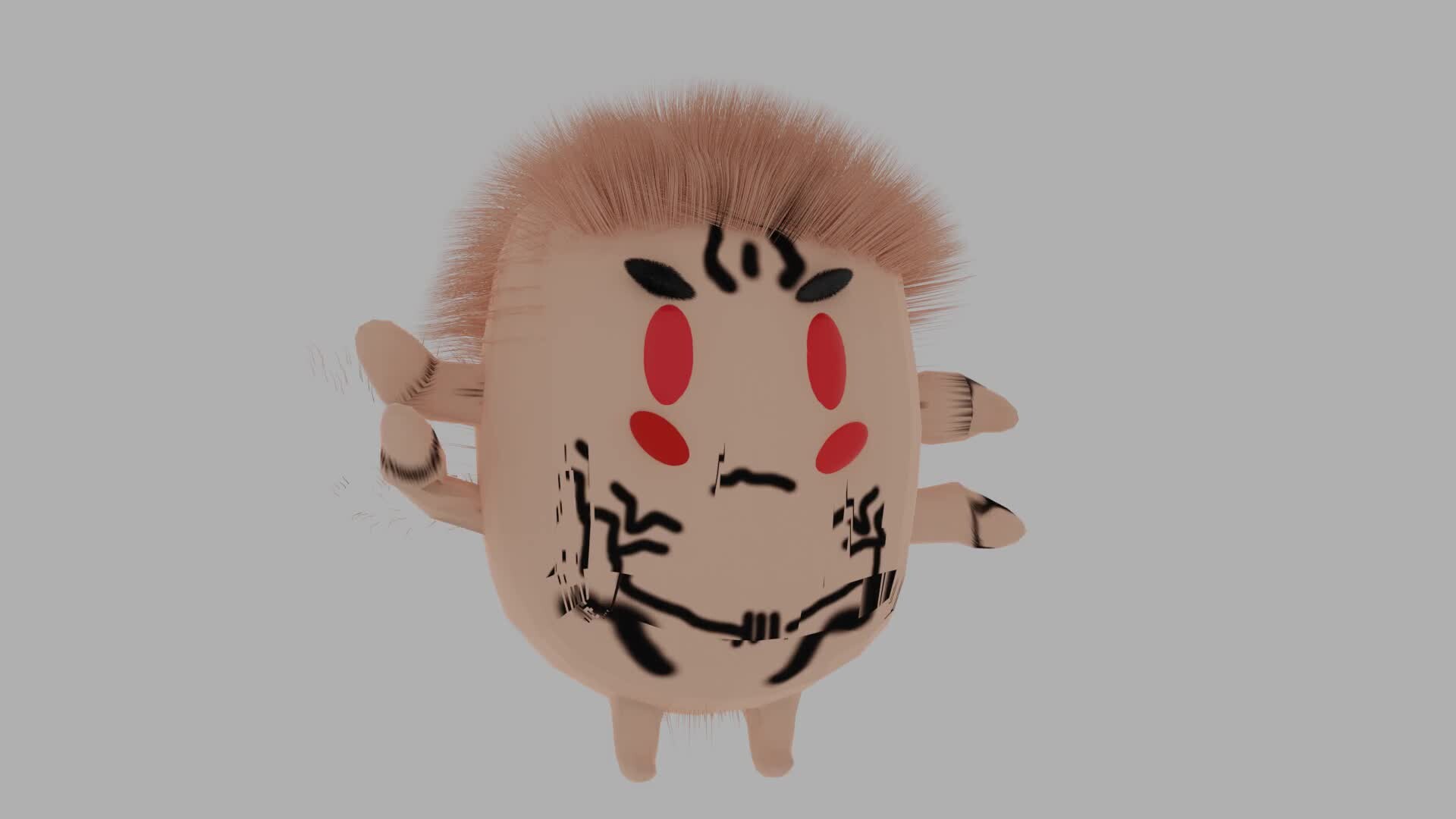 ArtStation - Angry JJK Thing