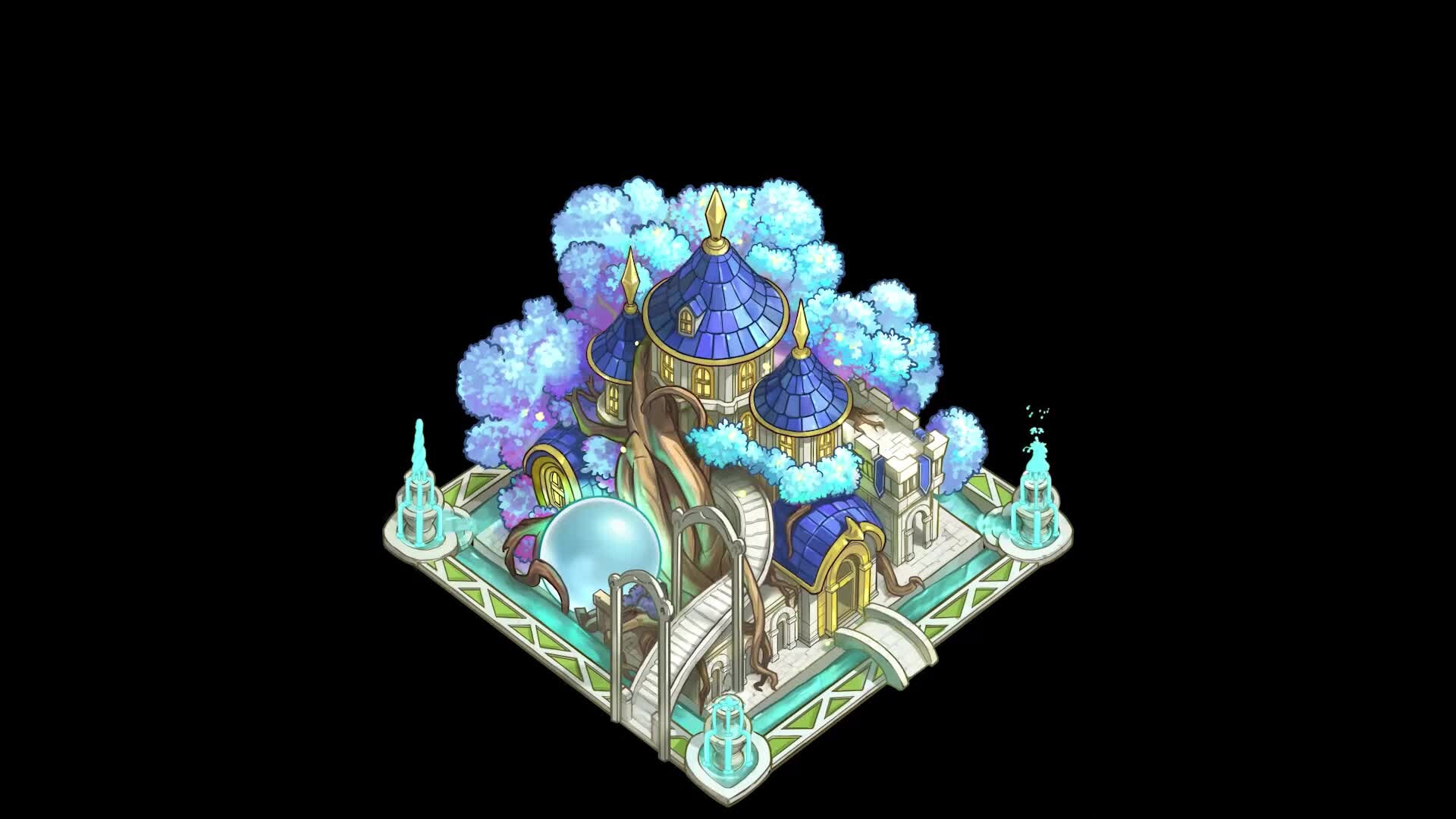 ArtStation - Magic castle animation