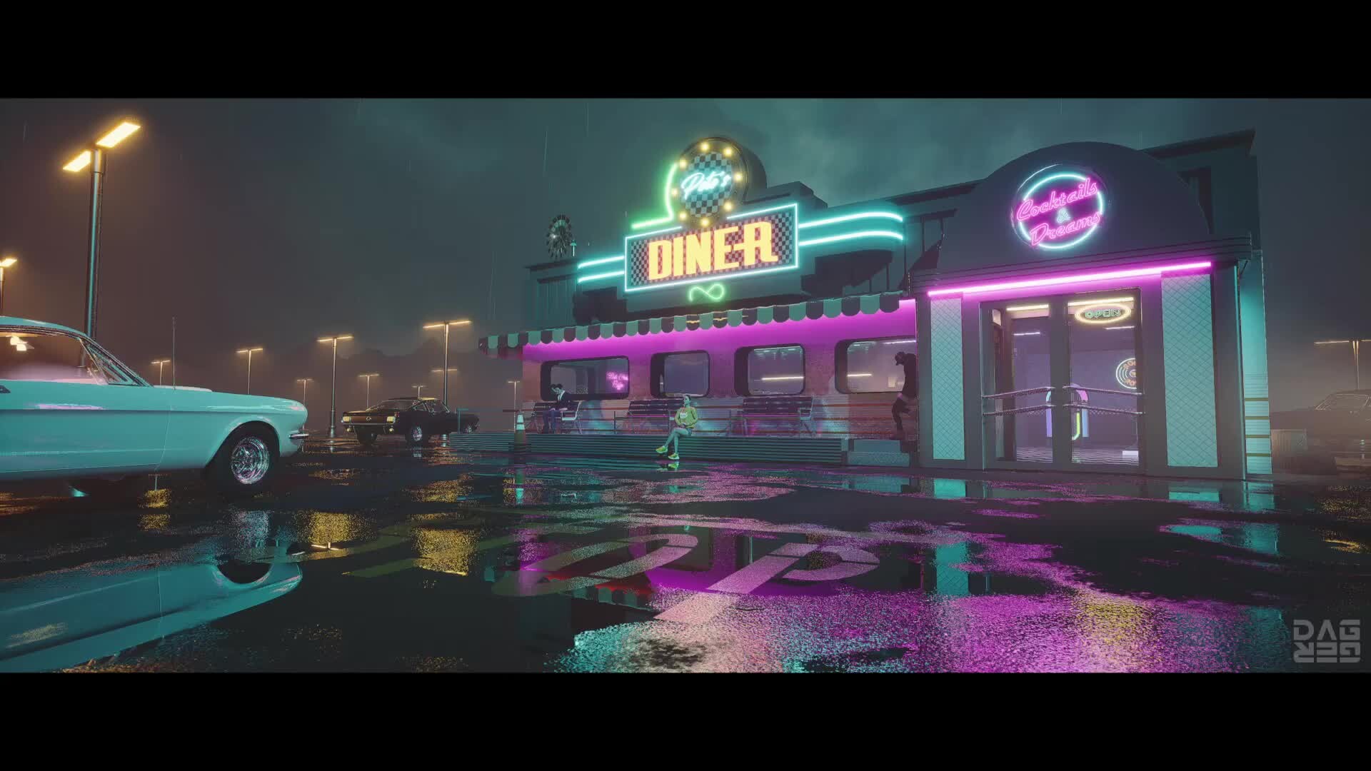 ArtStation - diner shot