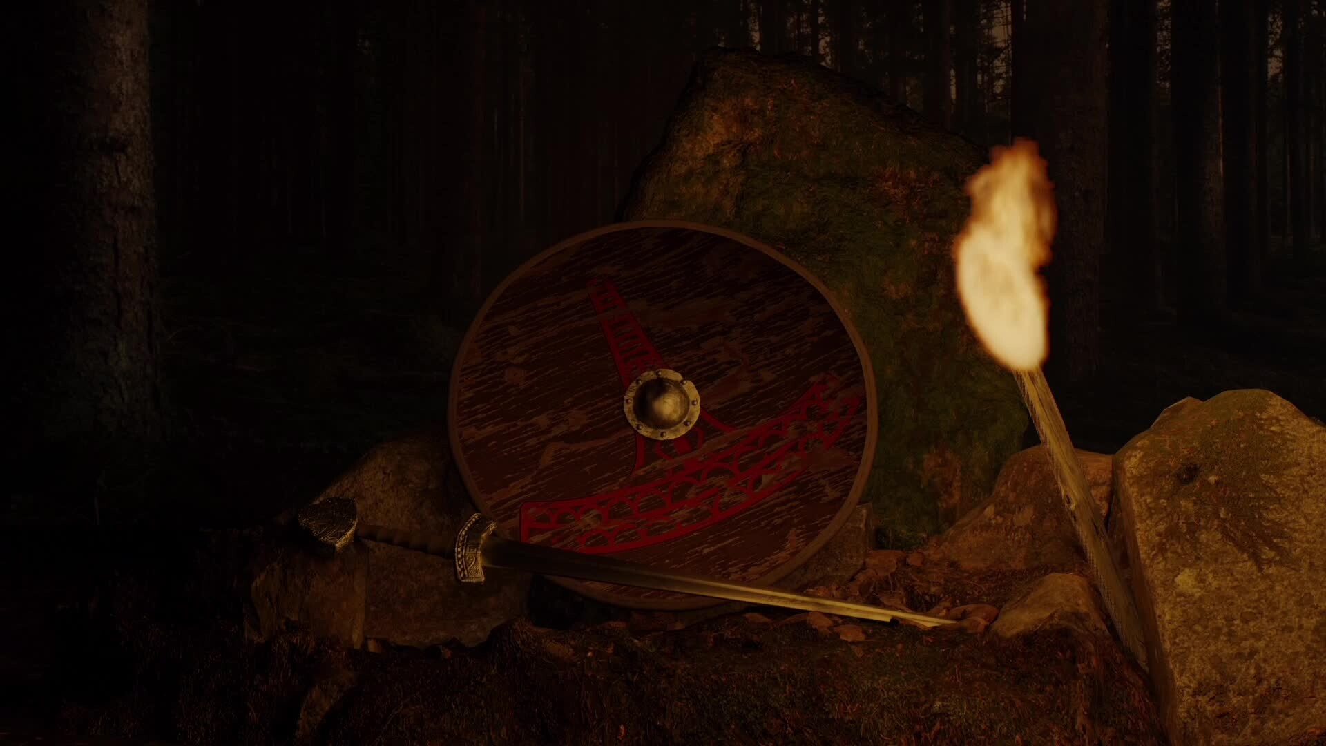 ArtStation - Shield and sword