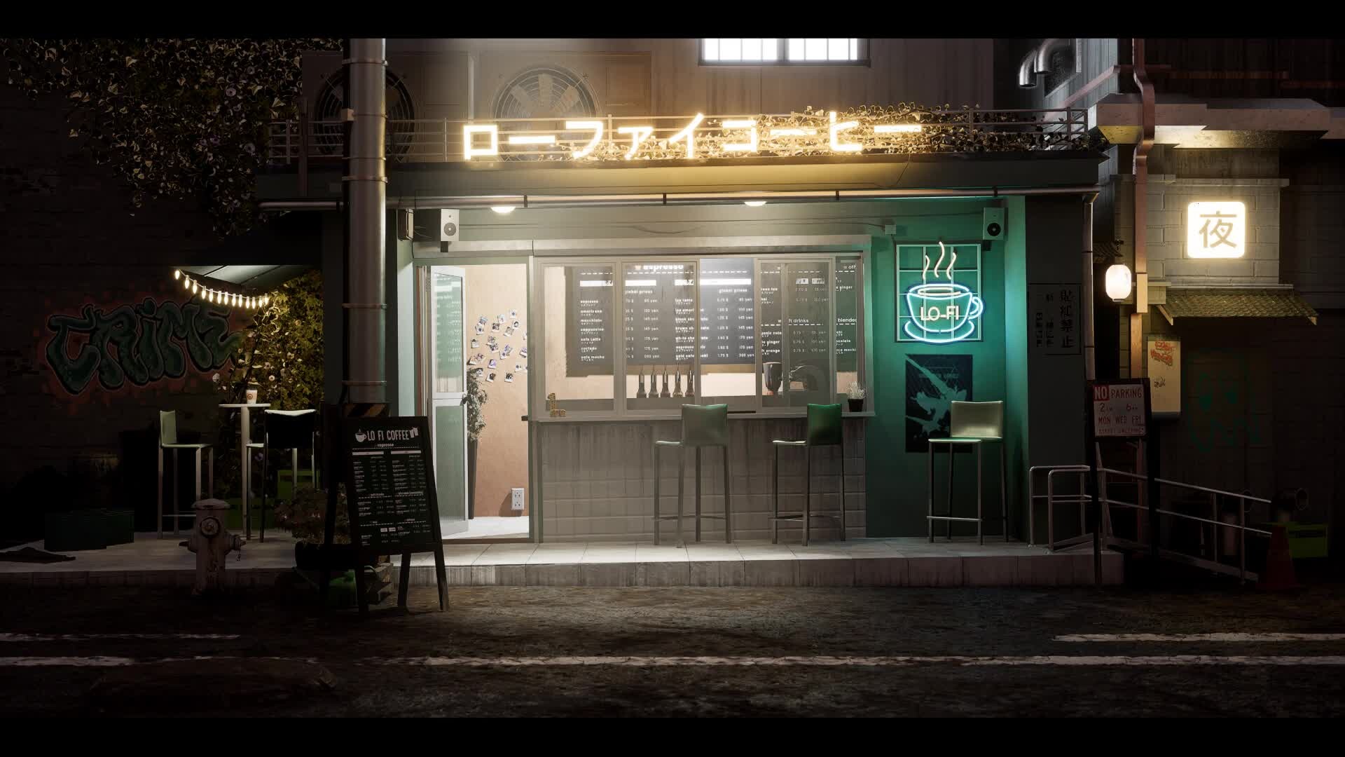 ArtStation - Lo-Fi Cafe Remastered