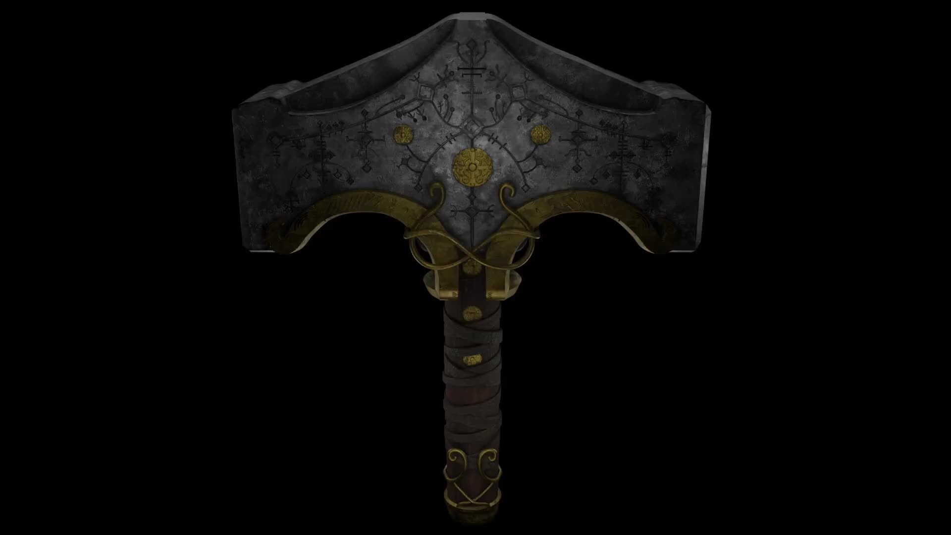 ArtStation - Mjolnir - God Of War