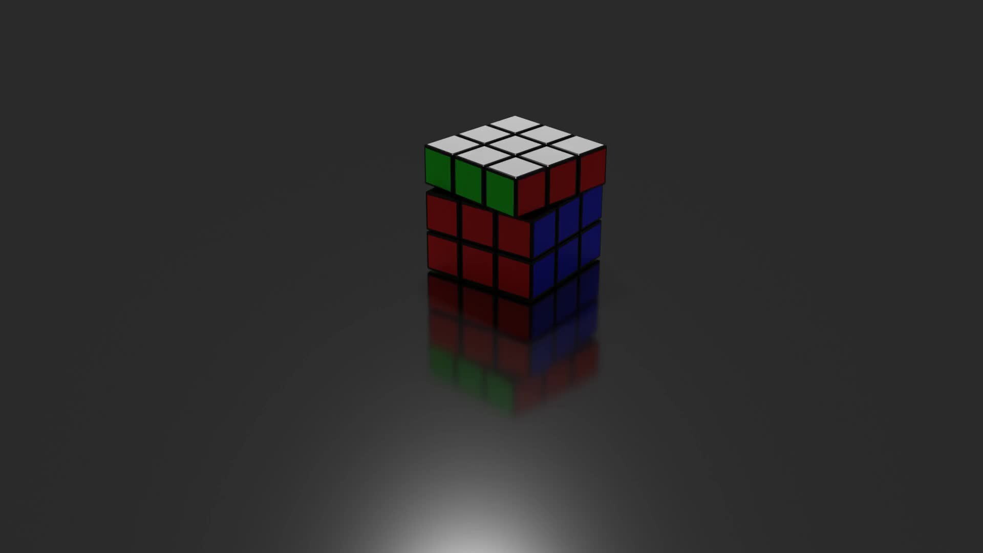 ArtStation - Rubik`s Cube Animation
