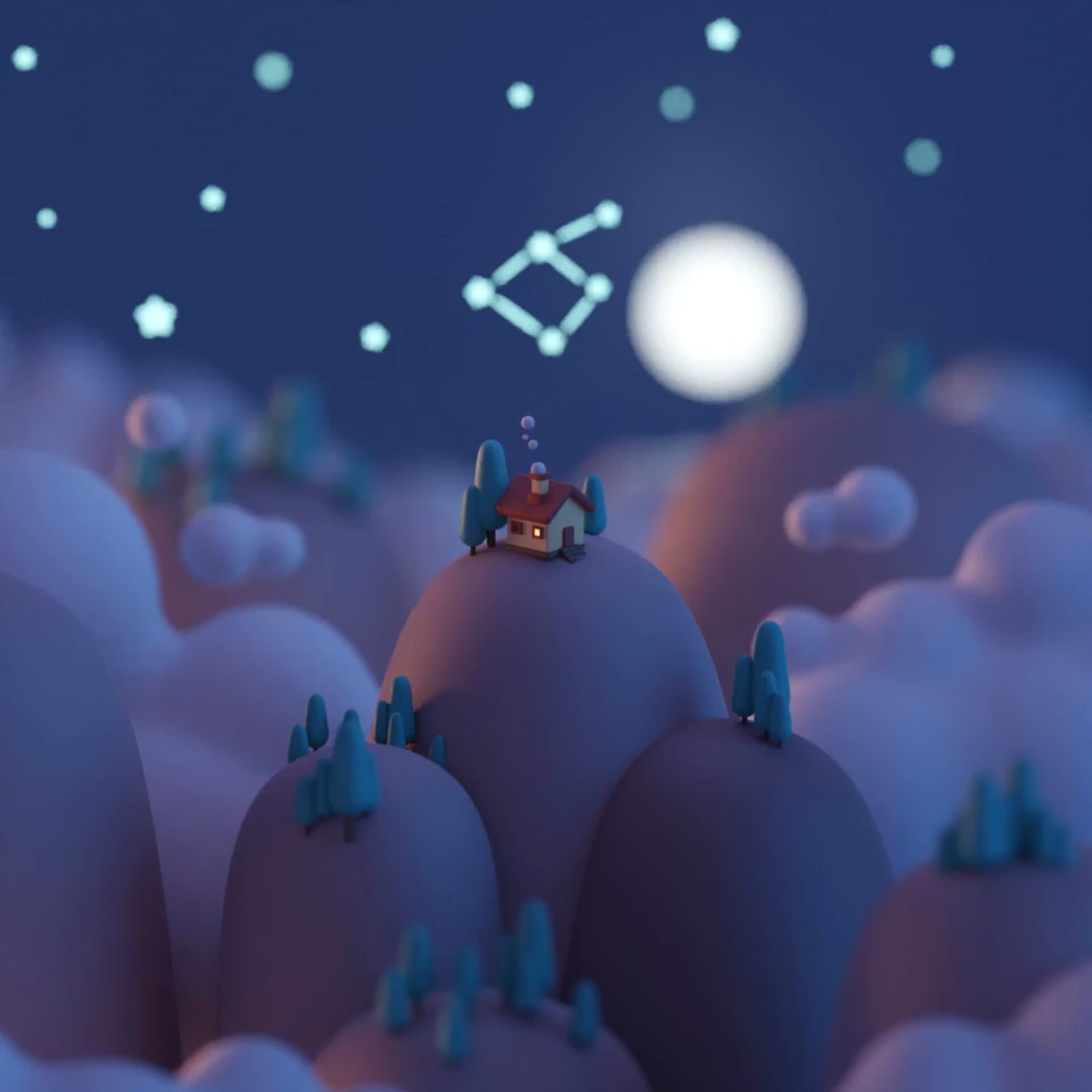 ArtStation - Tiny hills (animation)