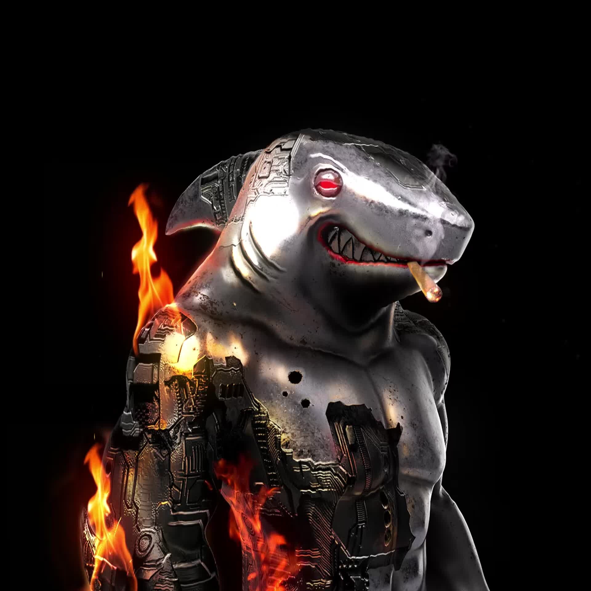 ArtStation - Cyborg Shark - NFT