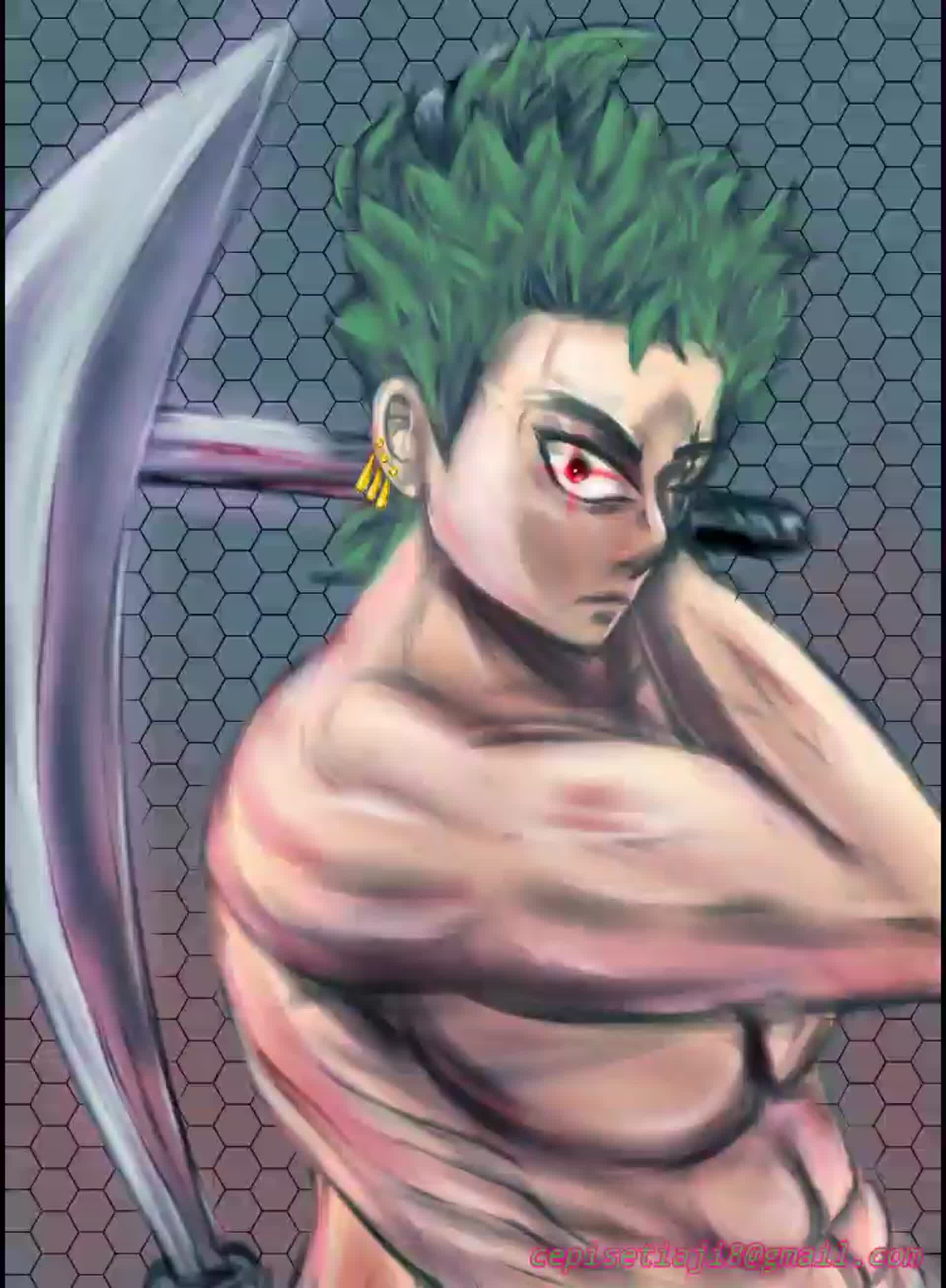 ArtStation - RORONOA ZORO FROM ONE PIECE